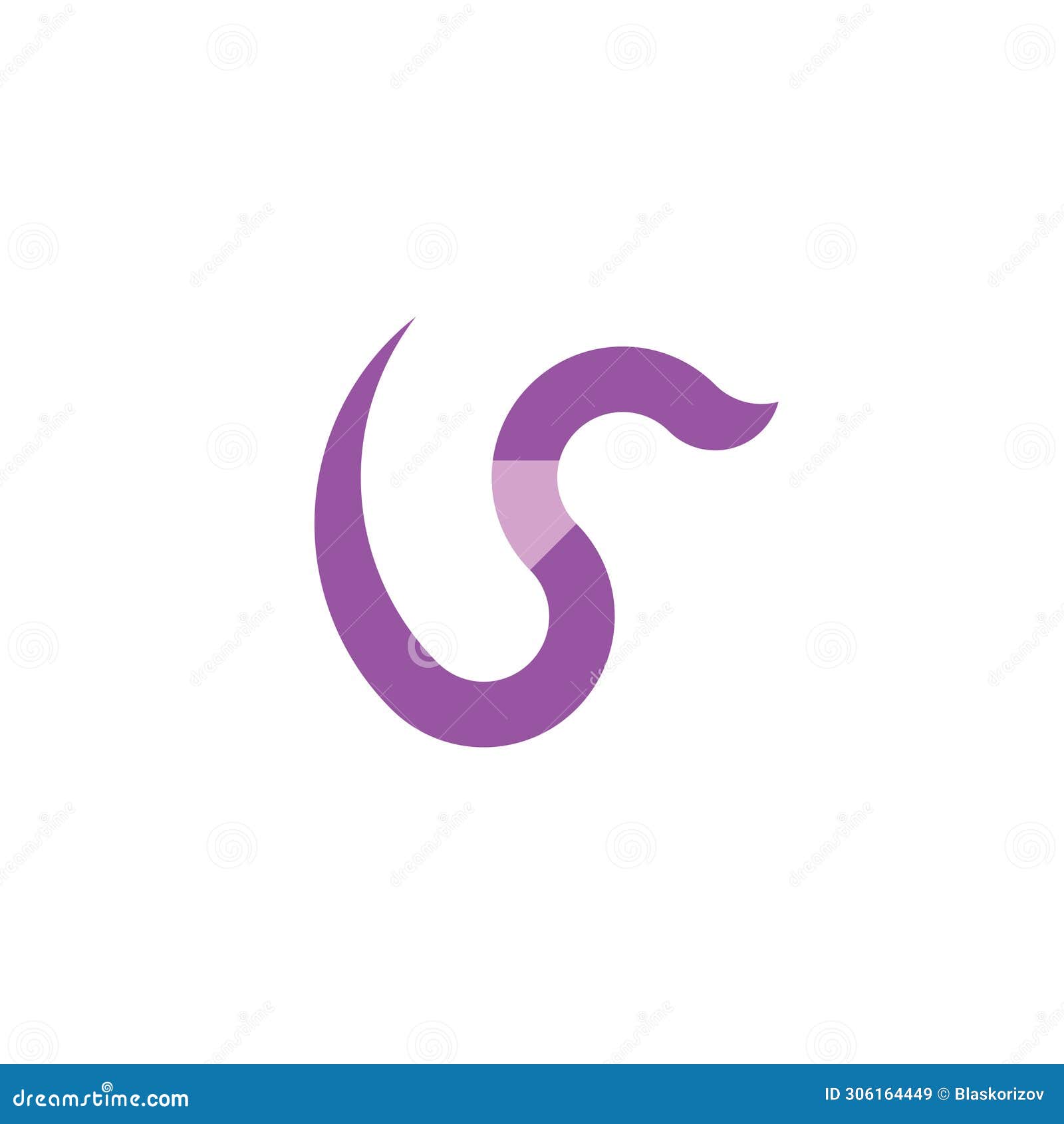 Worm Earthworm Nihgt Crawler Logo Vector Icon Stock Vector ...