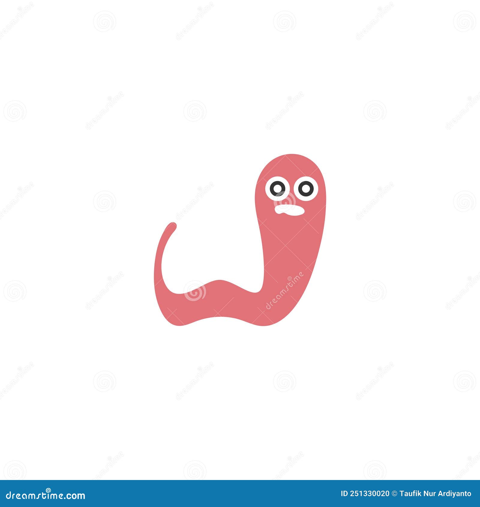 Worm Icon Logo Design Illustration Vector Stock Illustration ...
