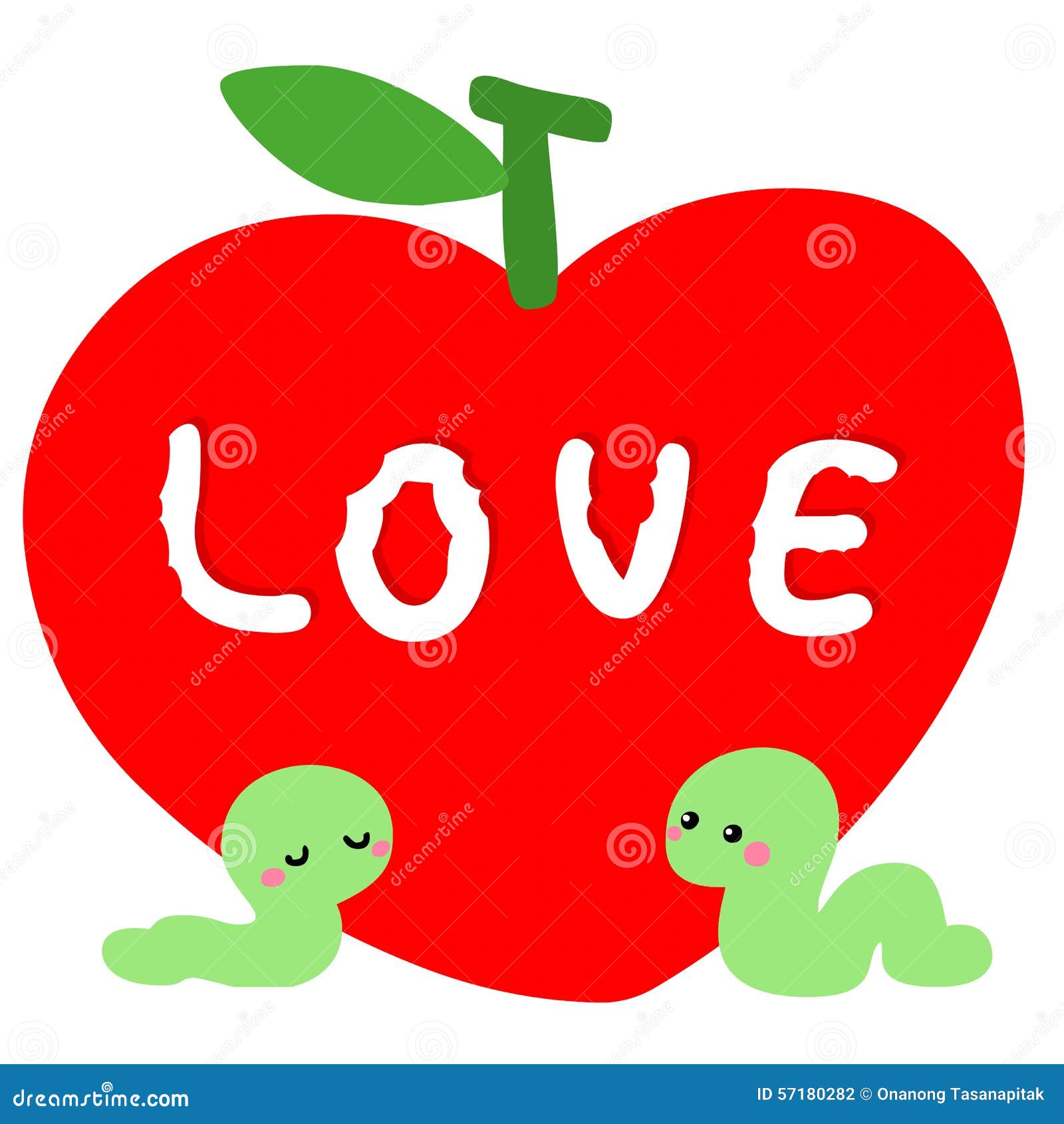 Worm Love Couple Hug Sketch Vector Illustration | CartoonDealer.com ...