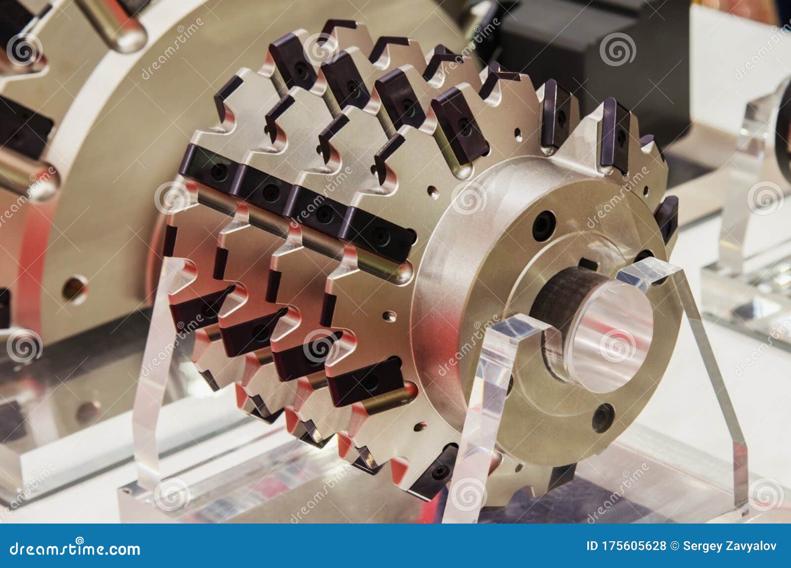Worm milling cutters stock photo. Image of rapid, pinion - 175605628