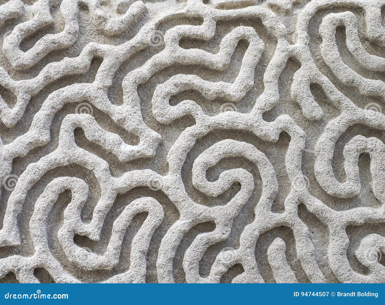 Worm Pattern Limestone Carving Stock Image - Image of limestone, path ...