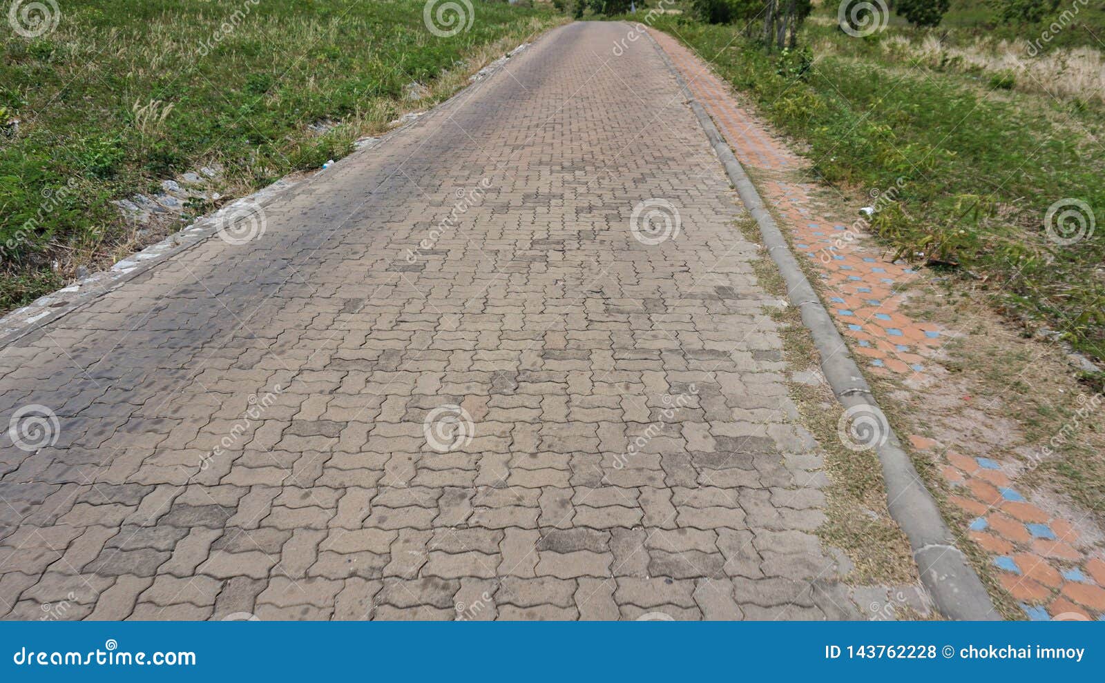 Worm Road is a Long Line of Sidewalks Stock Photo - Image of sidewalks ...
