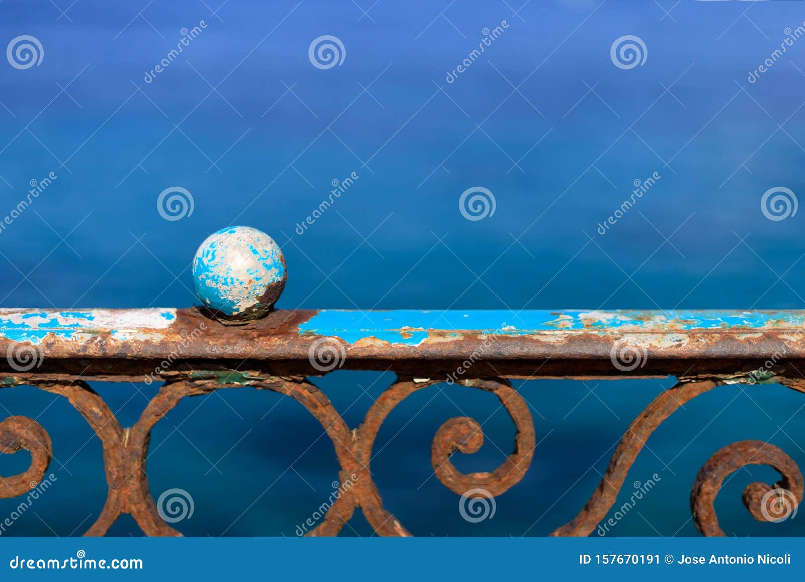 Worm and rust fence stock image. Image of decaying, rough - 157670191
