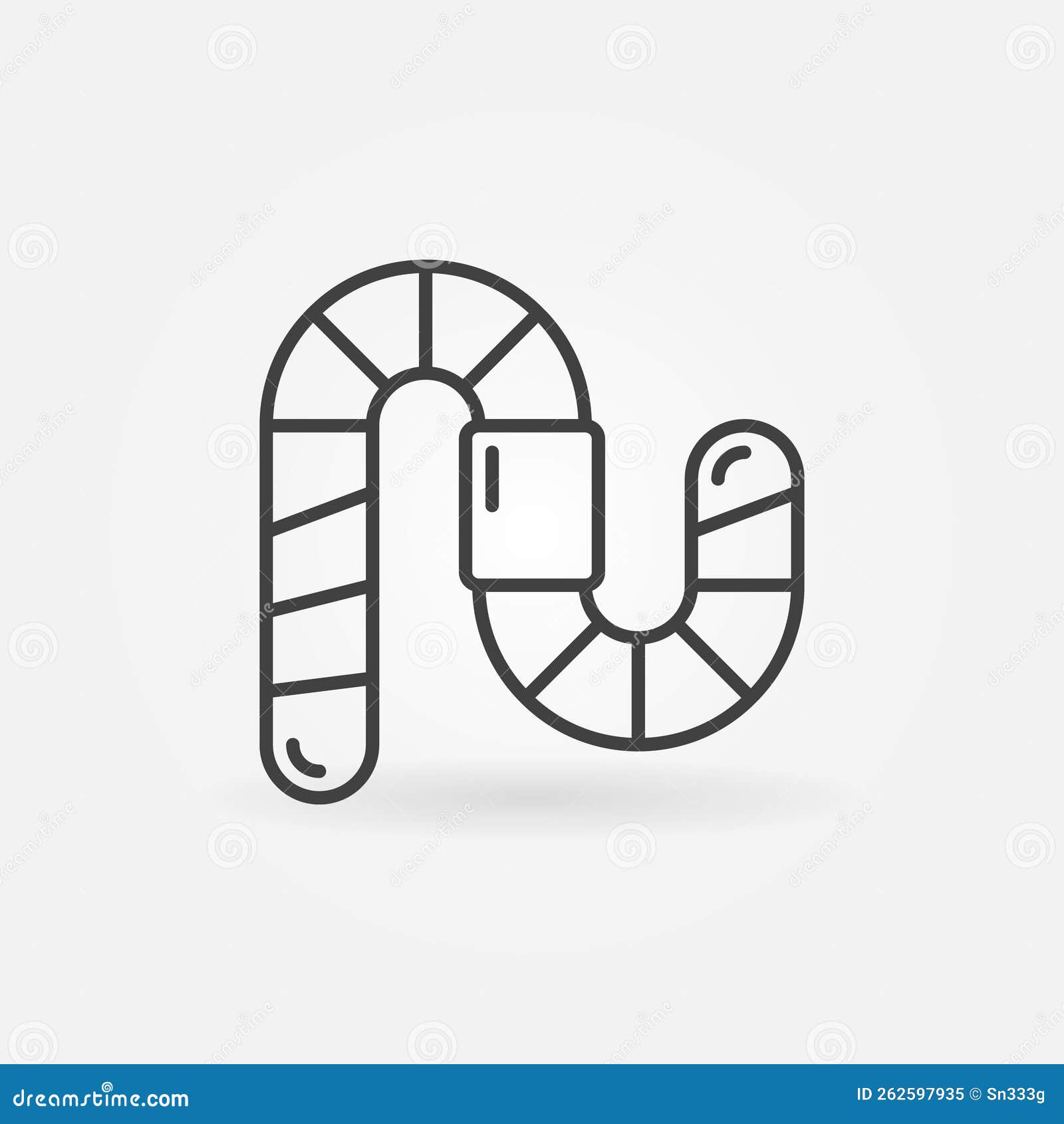 Worm Vector Concept Simple Linear Icon or Symbol Stock Vector ...
