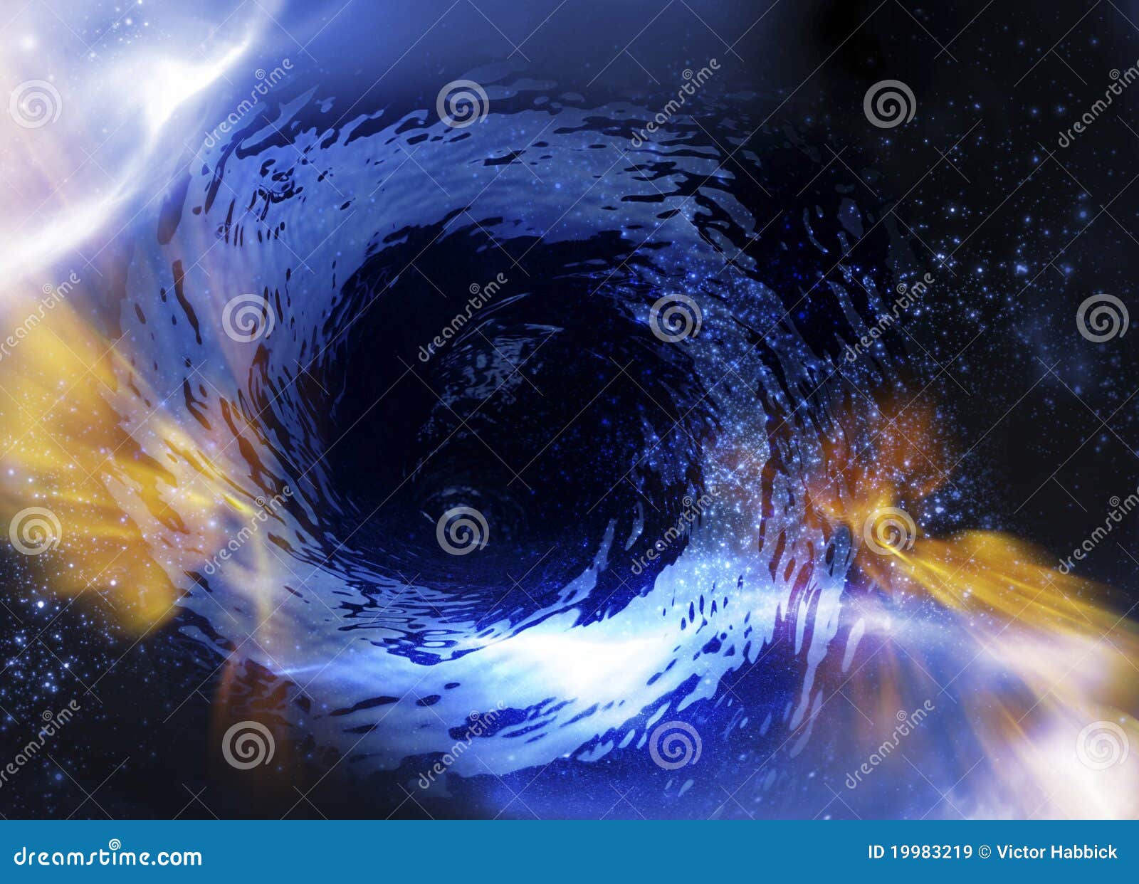 Wormhole stock illustration. Illustration of astronomical - 19983219