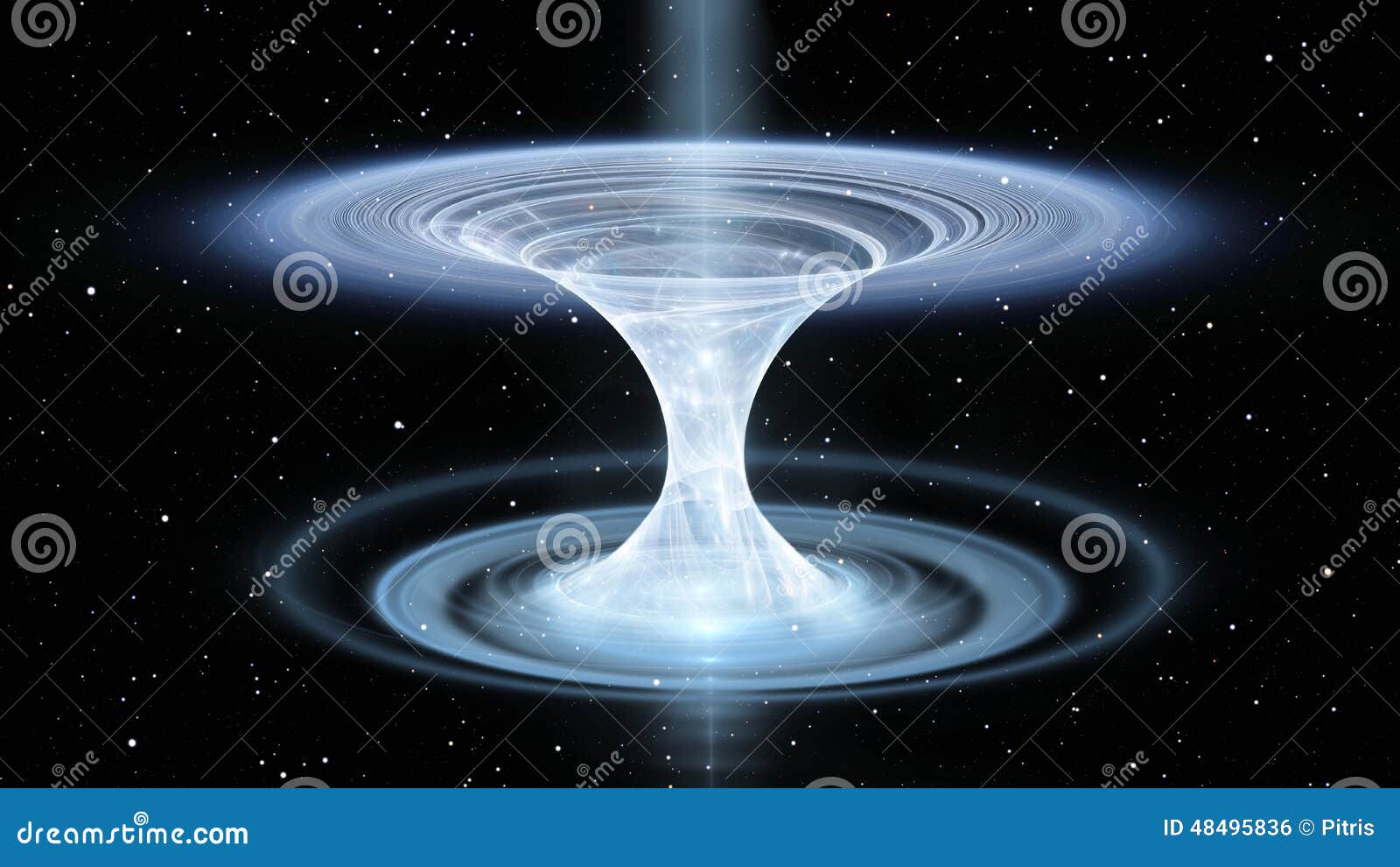 Wormhole stock illustration. Illustration of design, mystery - 48495836