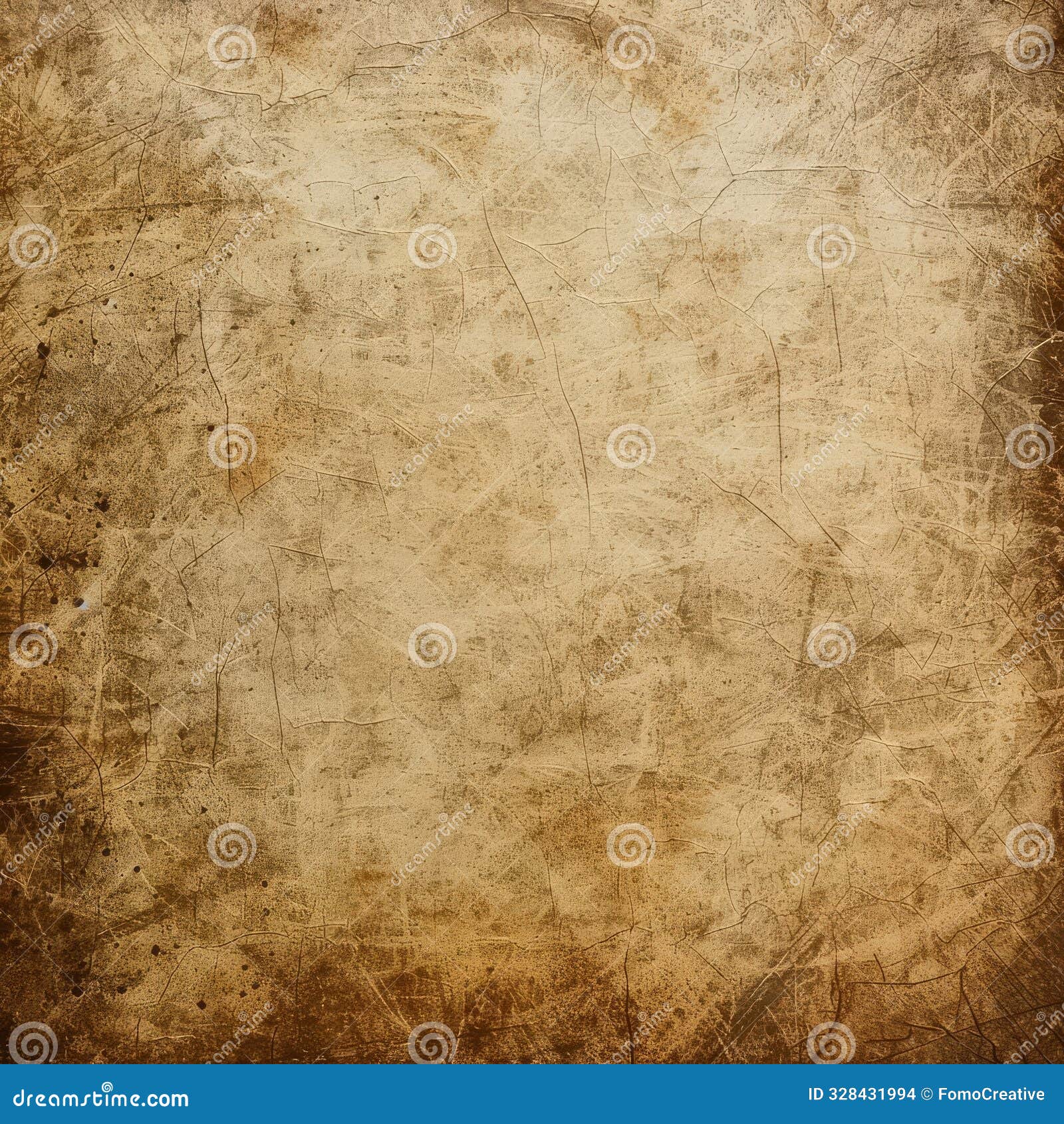 Worn and Aged Paper Texture with Brown Scratches and Marks Stock ...