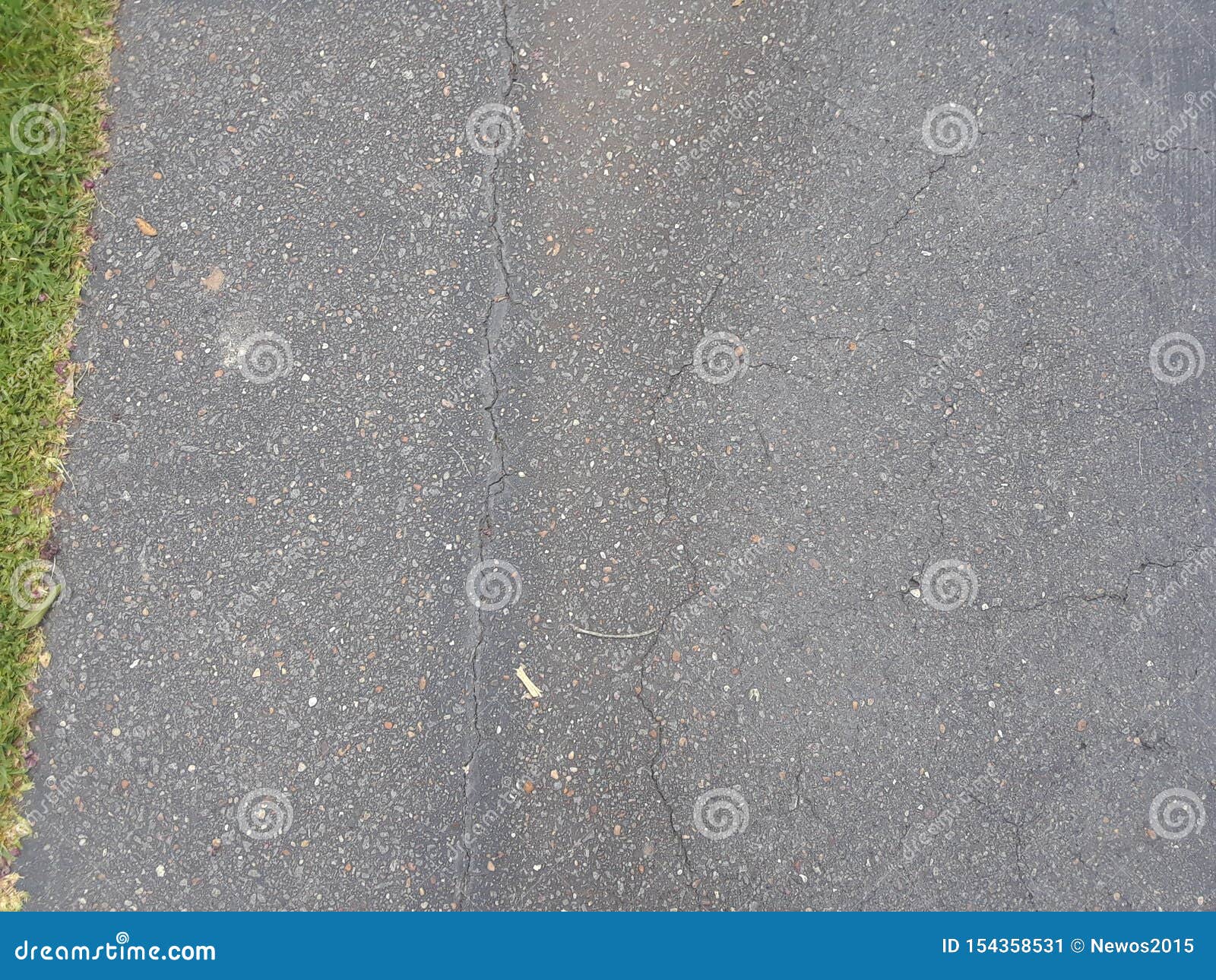 Worn Asphalt Surface in the Light of the Daytime 18 Stock Image - Image ...