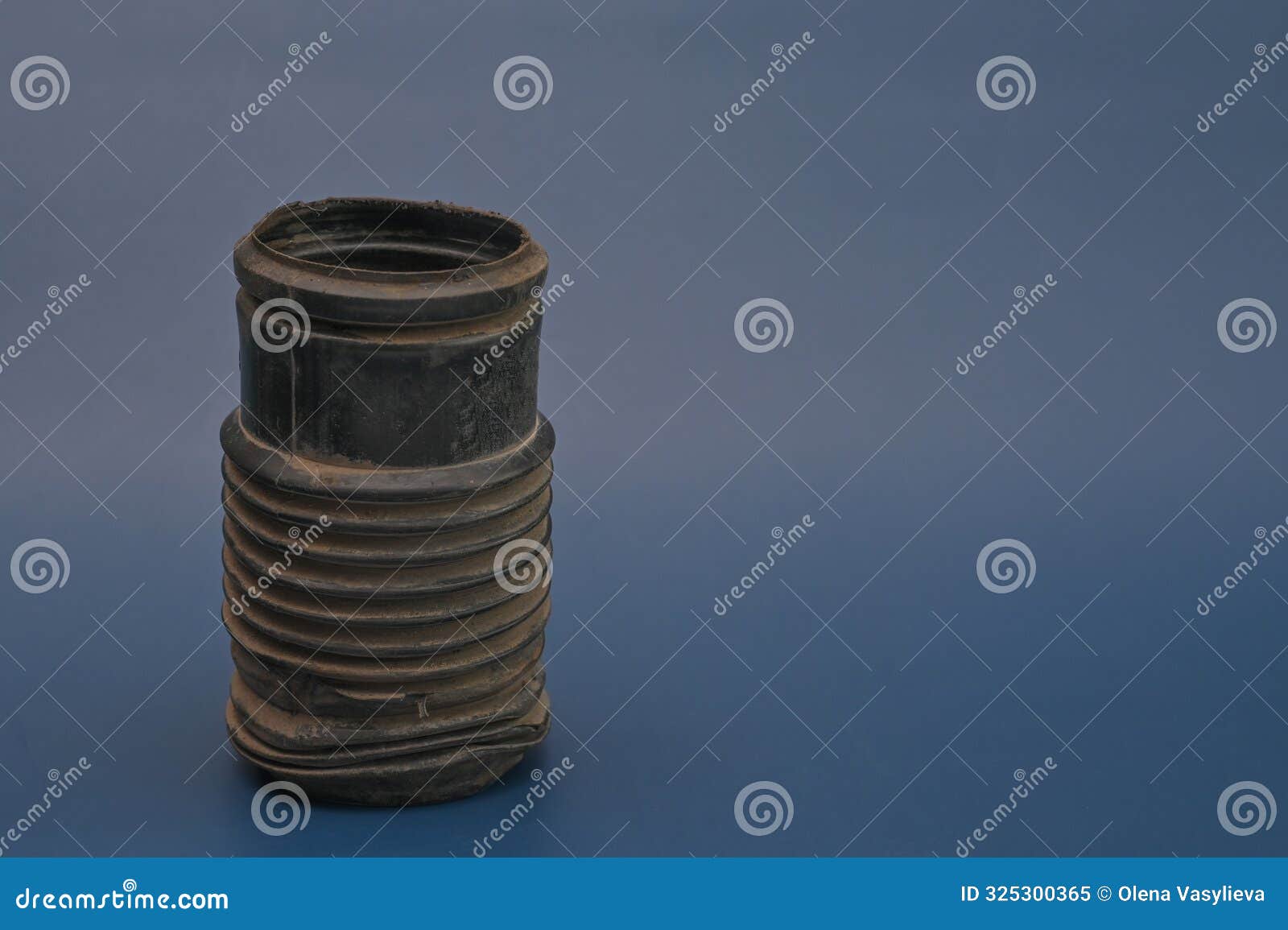 Worn Cover for a Car Shock Absorber. Stock Image - Image of damper ...