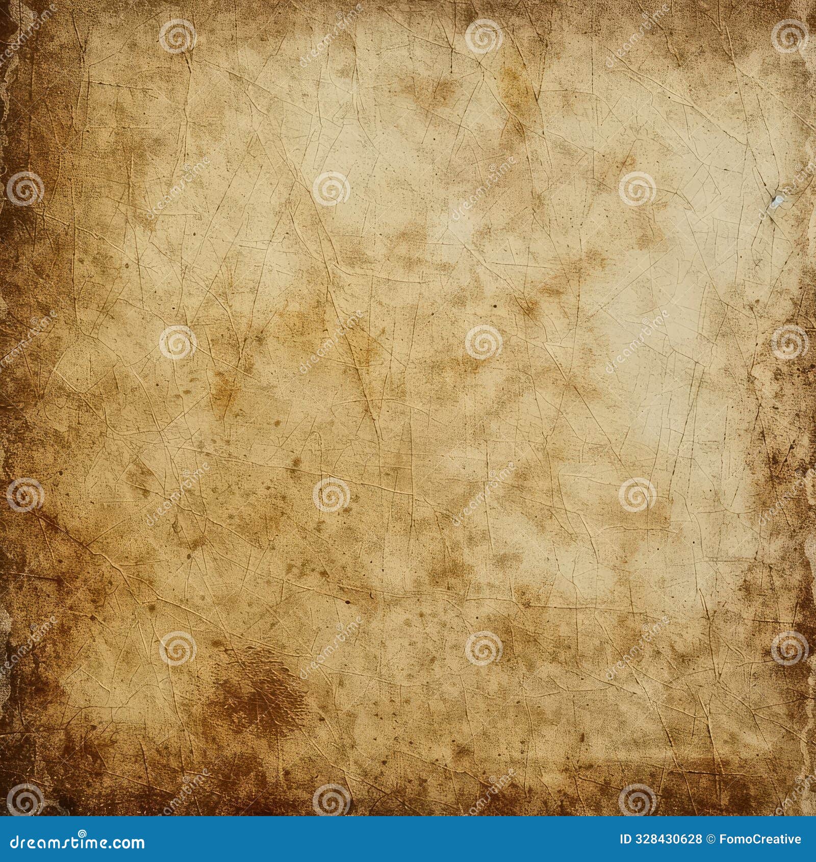 Worn and Faded Old Paper Texture Stock Illustration - Illustration of ...