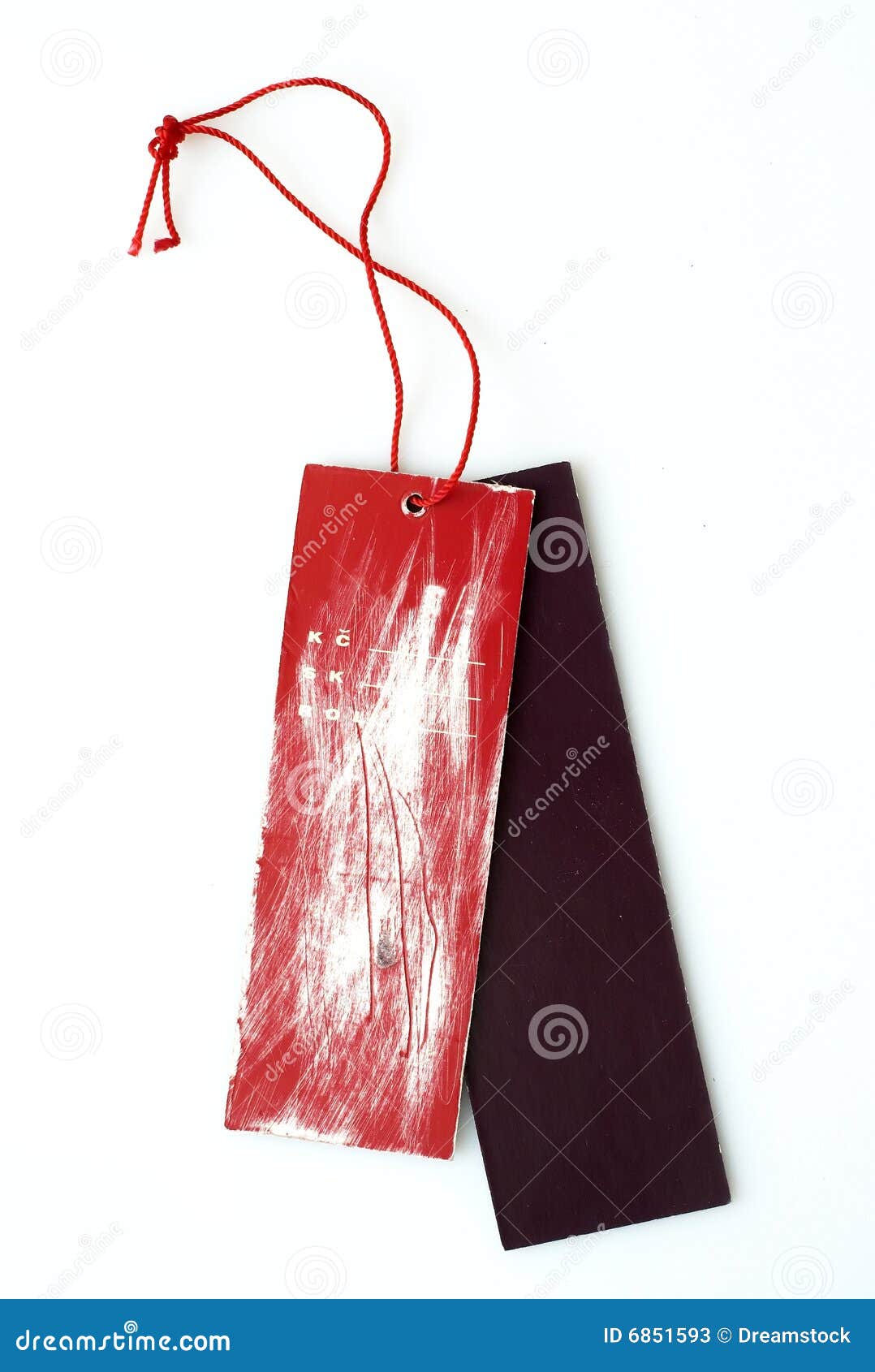 Worn label stock image. Image of document, smudged, stained - 6851593