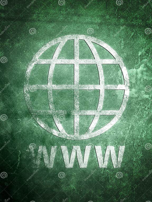 Worn old world wide web stock image. Image of worn, background - 852607