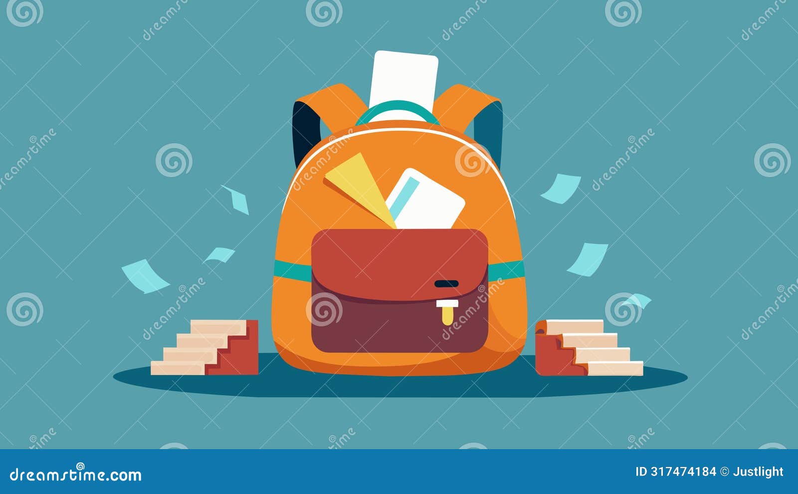 A Worn Out Backpack Representing the Neverending Struggle To Pay Off ...