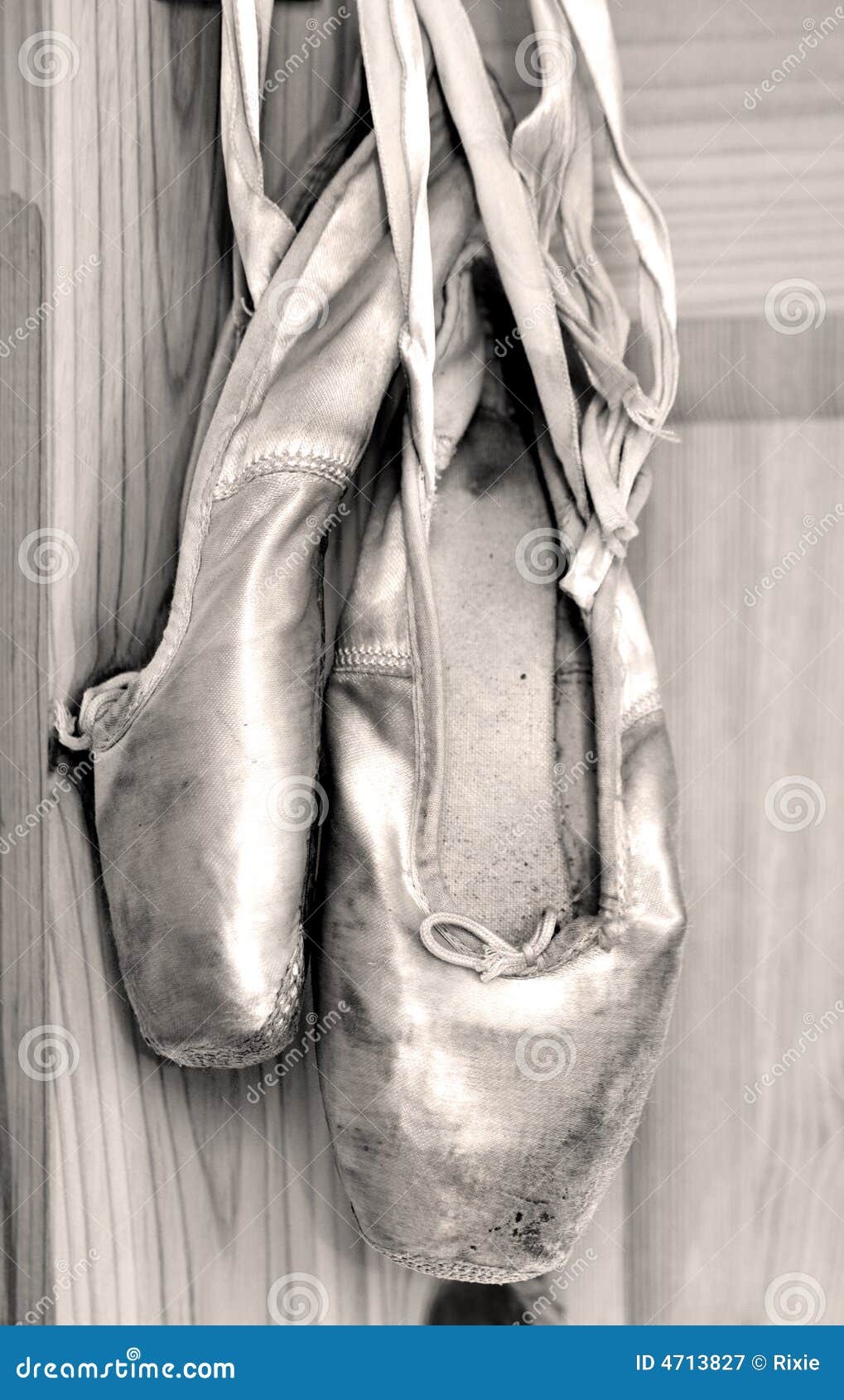Worn out ballet shoes stock image. Image of pink, ballet - 4713827