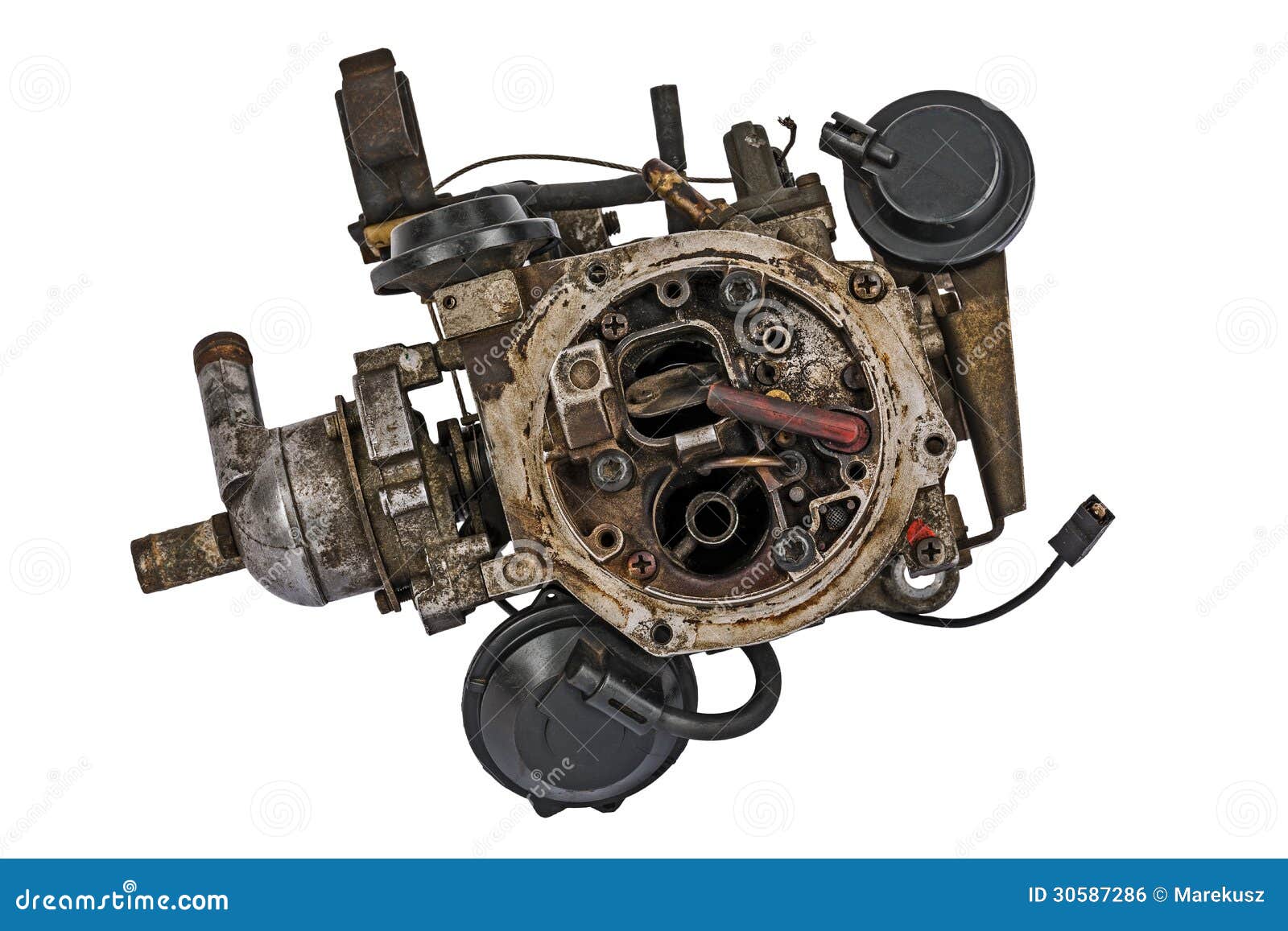 Worn out carburetor stock photo. Image of recyclable - 30587286