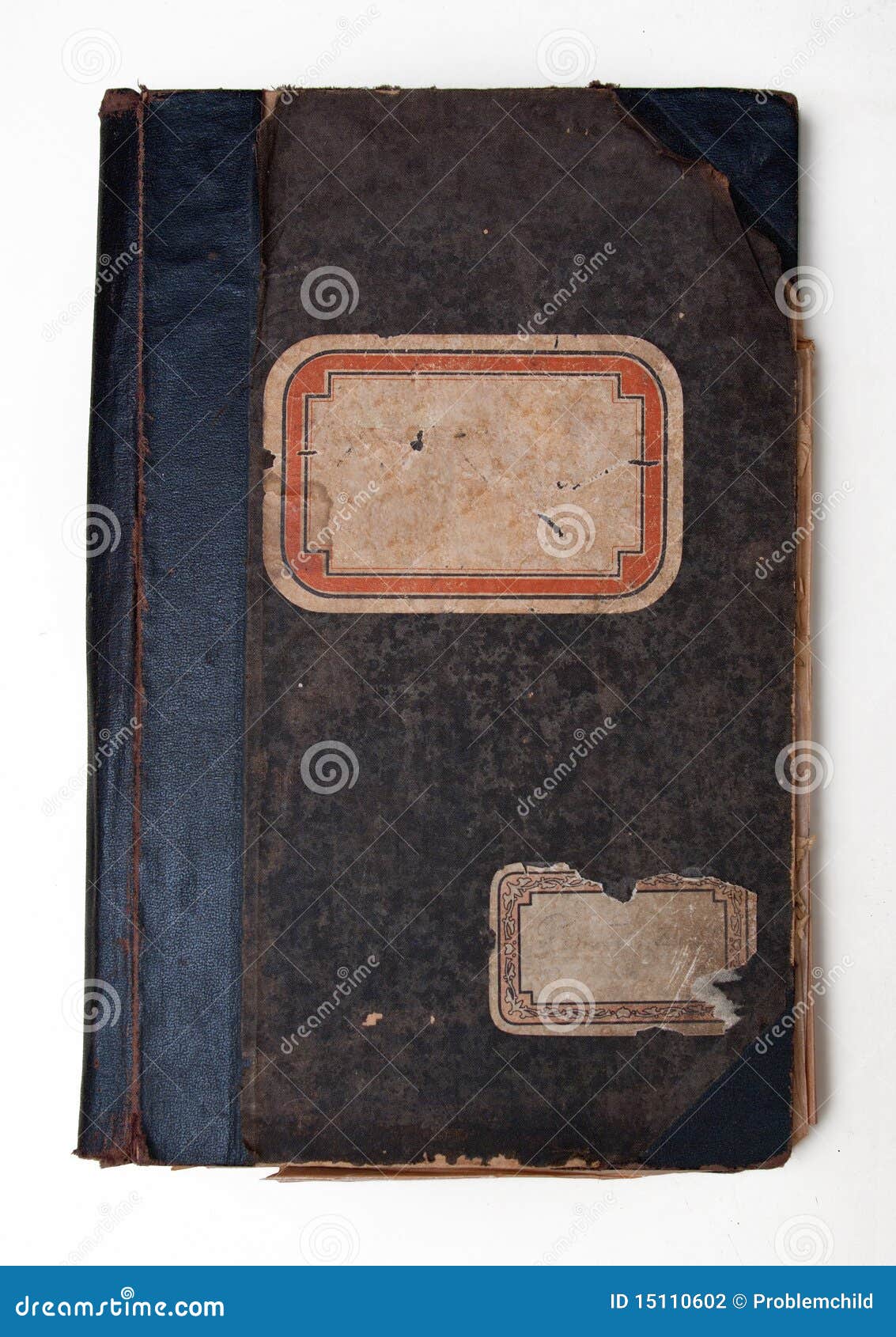 Worn out notebook stock photo. Image of retro, scrap - 15110602