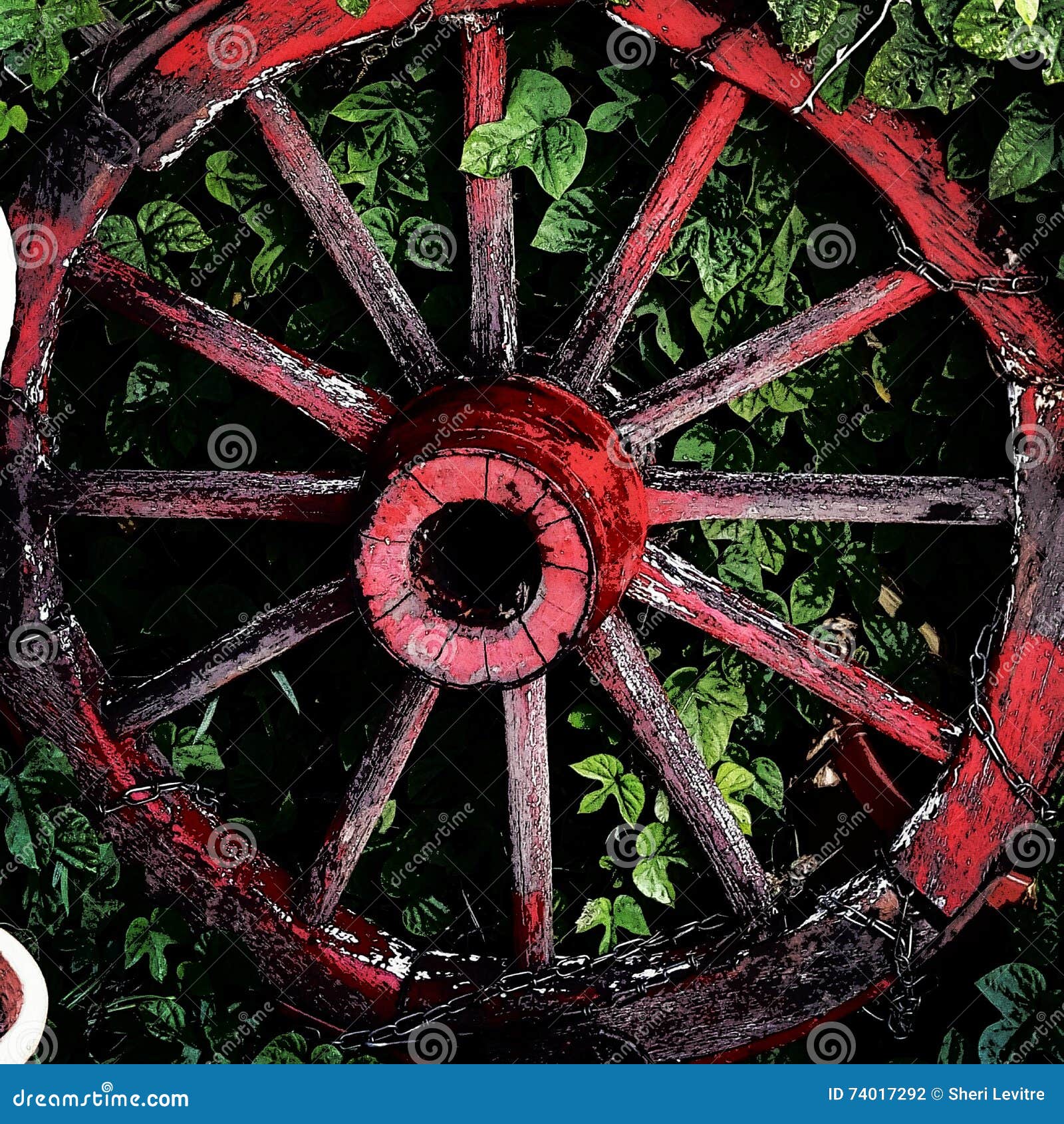 Worn out Wagon Wheel stock photo. Image of wheel, worn - 74017292