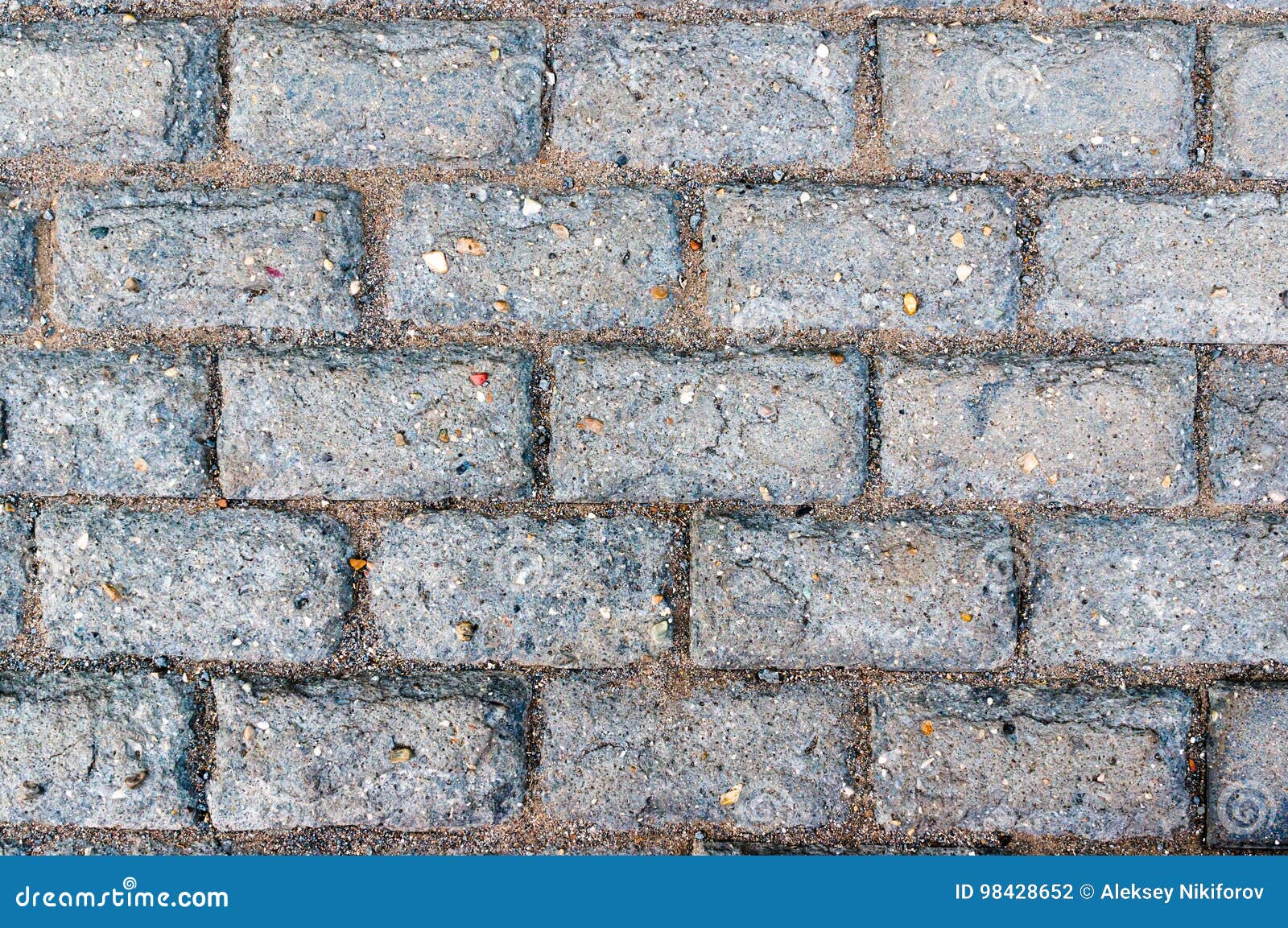 Worn Paving Tile. Stock Photography | CartoonDealer.com #98428652