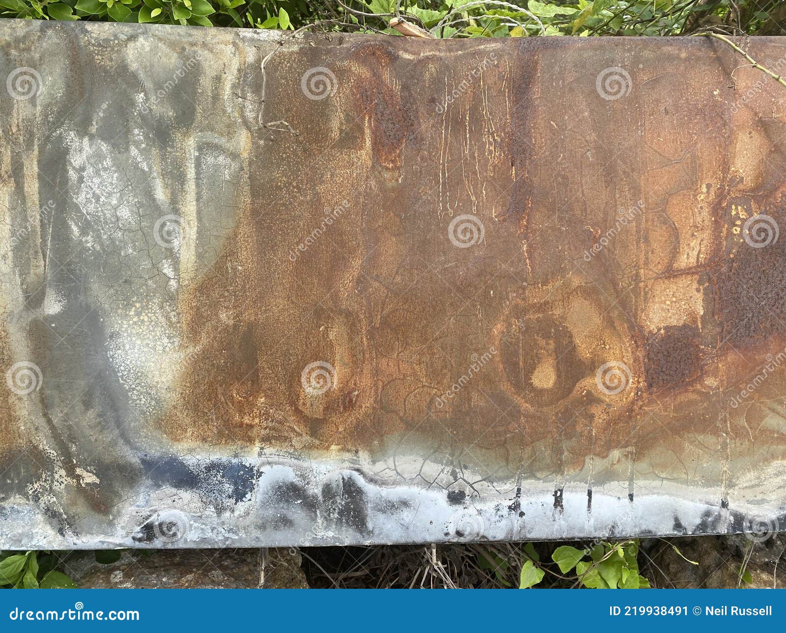 Worn and Rusted Metal Plate Stock Image - Image of rusted, plate: 219938491