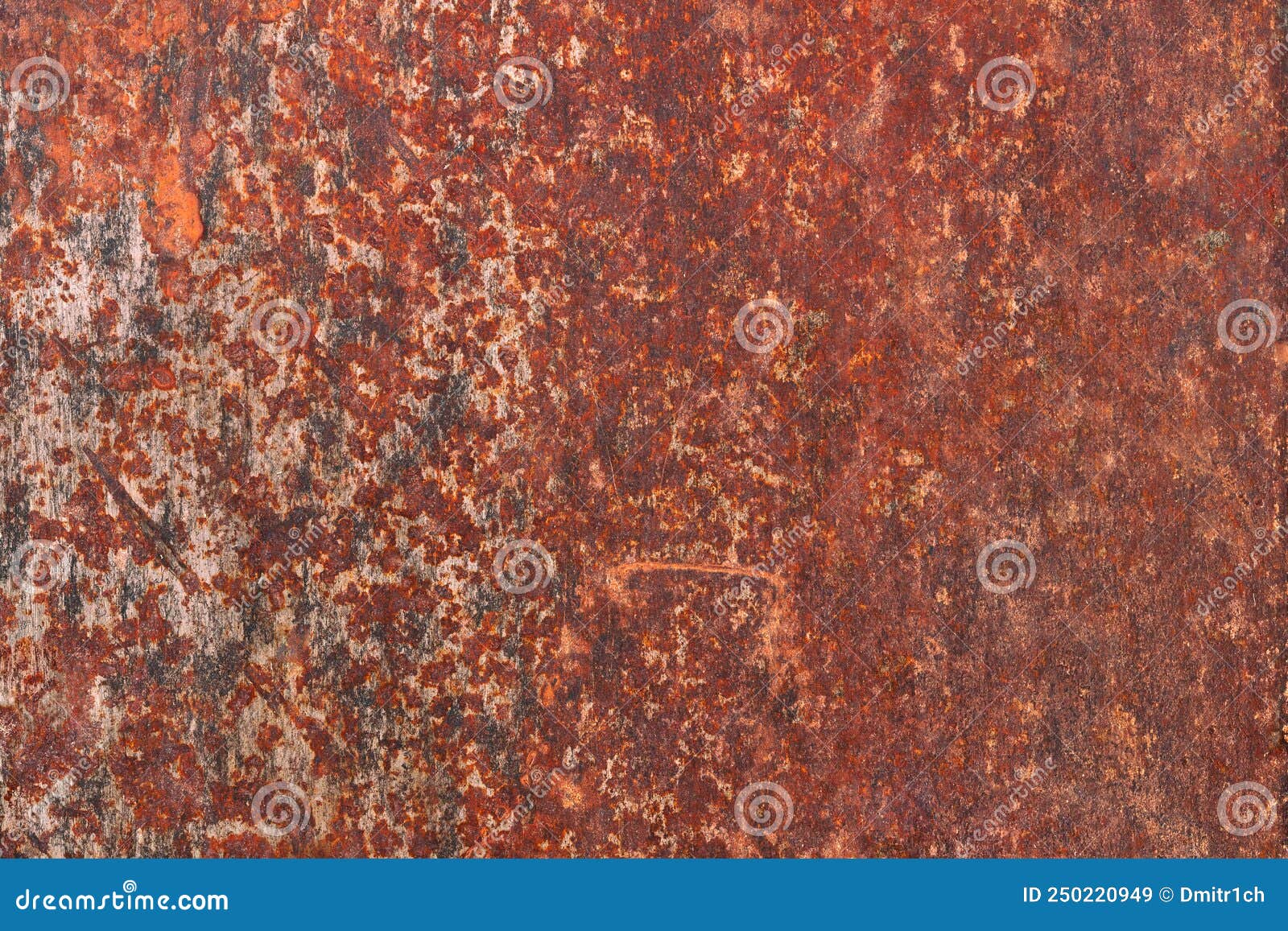 Rustic Iron Texture, Brown Rust on Metal Background Stock Image - Image ...