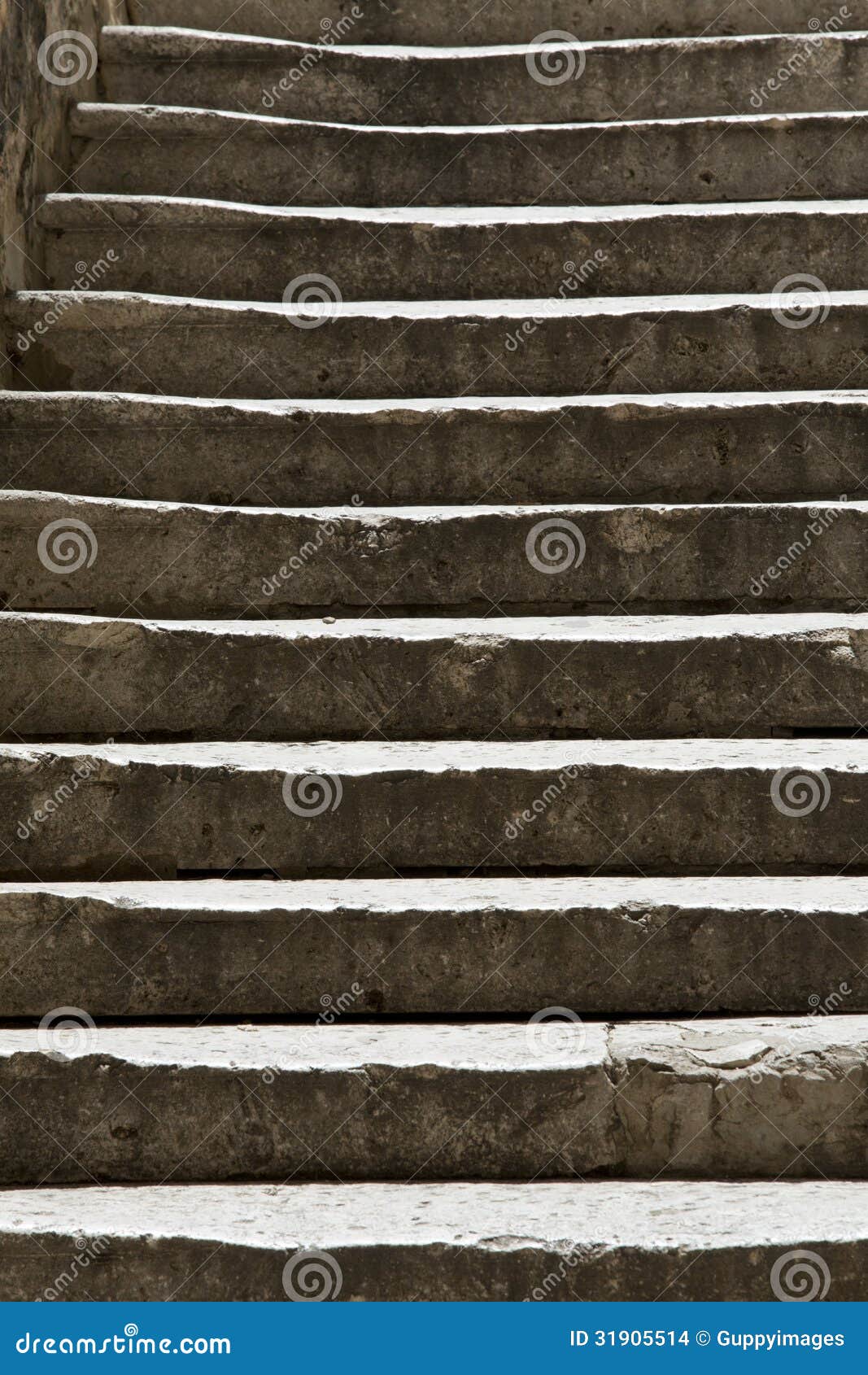 Worn stone steps stock photo. Image of construction, retro - 31905514
