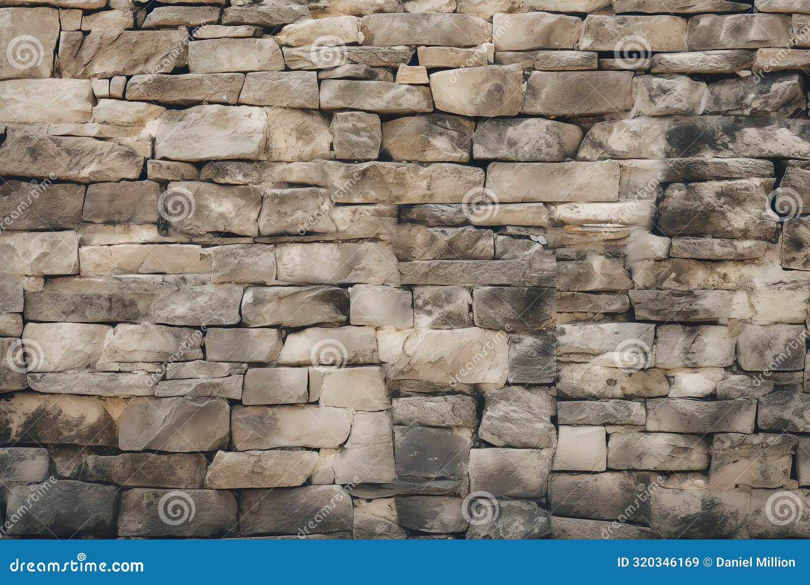 Worn Stone Wall Texture Stock Photo | CartoonDealer.com #320346169