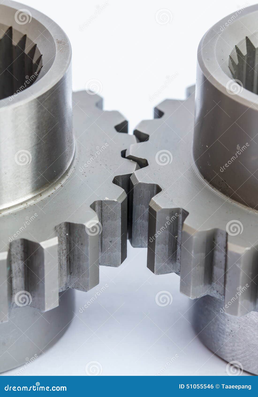 Worn teeth gear stock photo. Image of engineering, pinion - 51055546