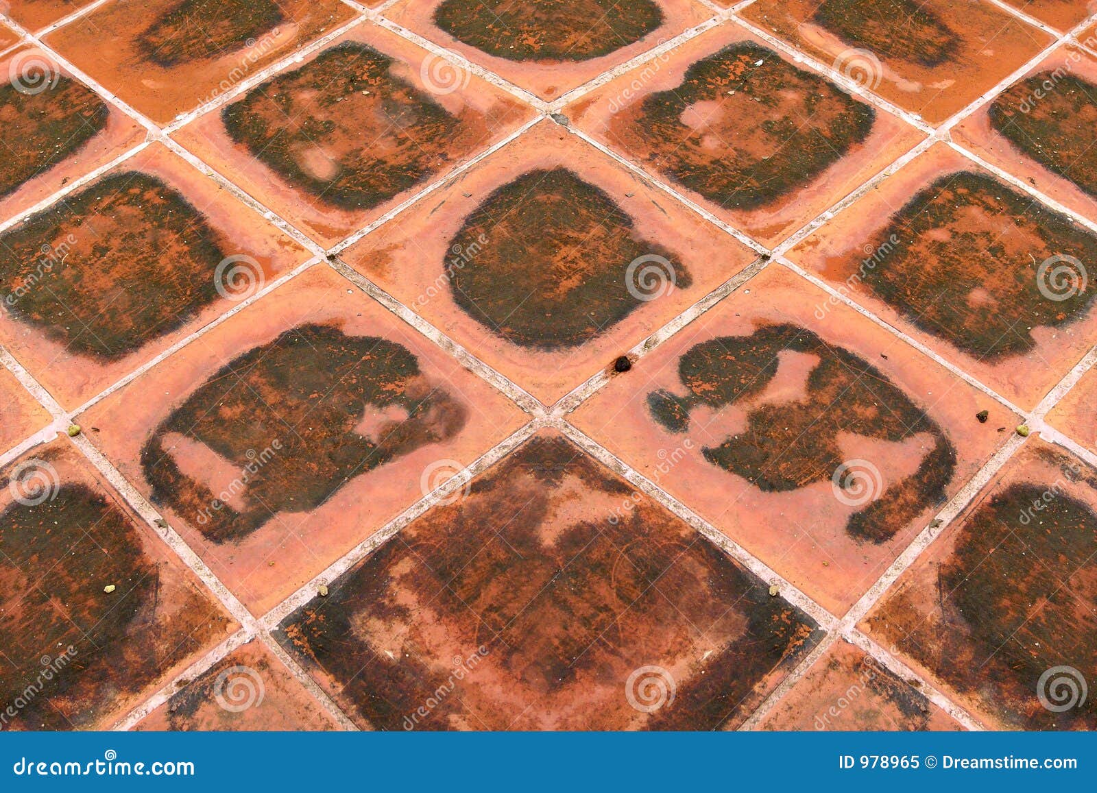 Worn tiles stock image. Image of used, path, abstract, tile - 978965