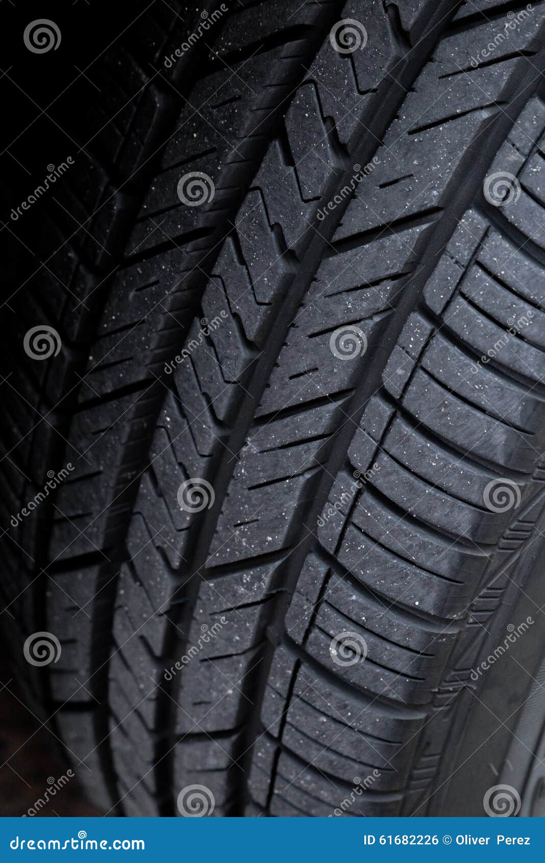 Worn tire tread stock photo. Image of tread, design, motorized - 61682226
