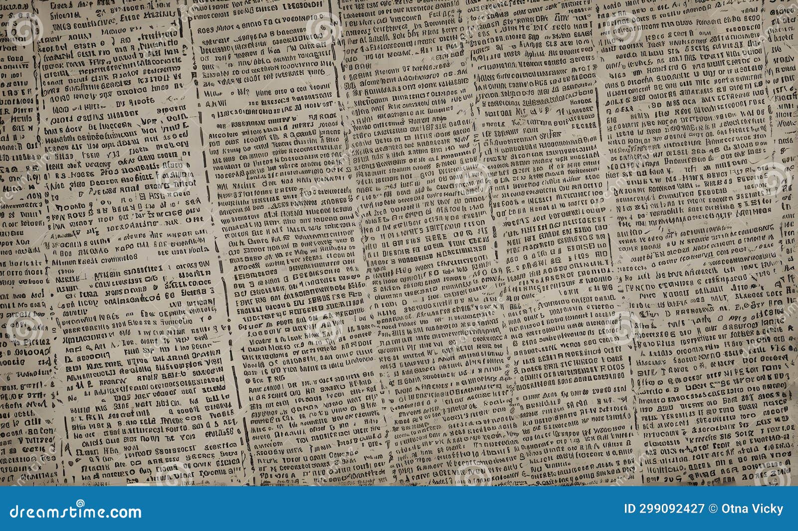 Worn, Torn, Dull, Dusty Newspaper Texture, Paper Texture Background ...