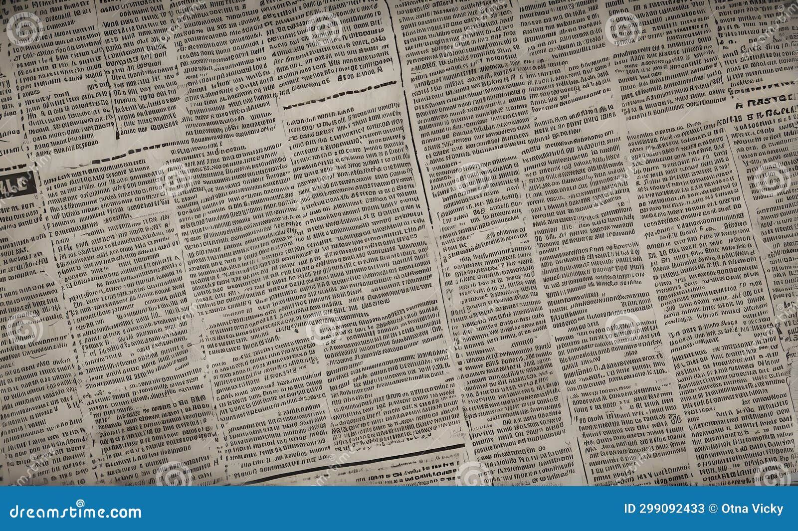 Worn, Torn, Dull, Dusty Newspaper Texture, Paper Texture Background ...
