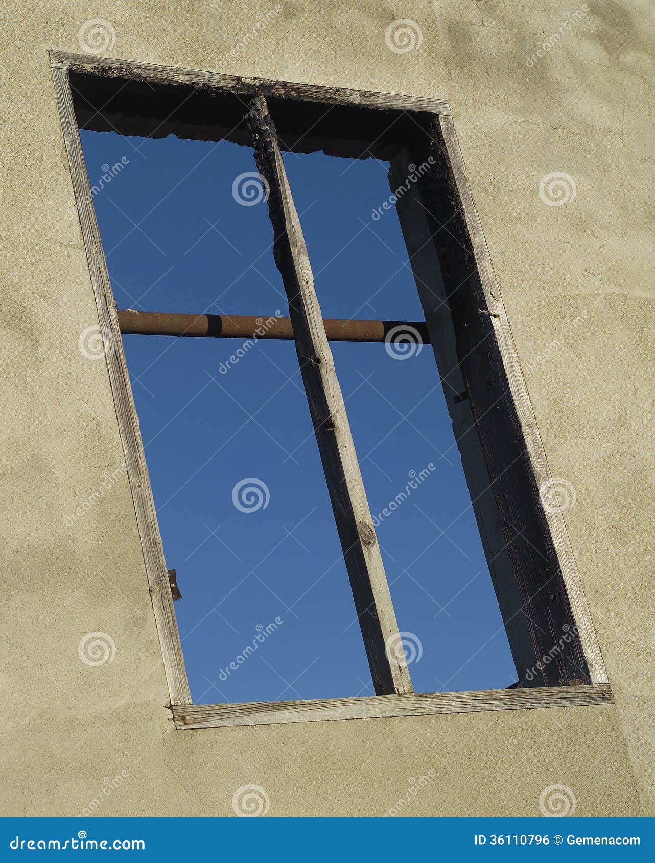 Worn window stock photo. Image of empty, damaged, obsolete - 36110796