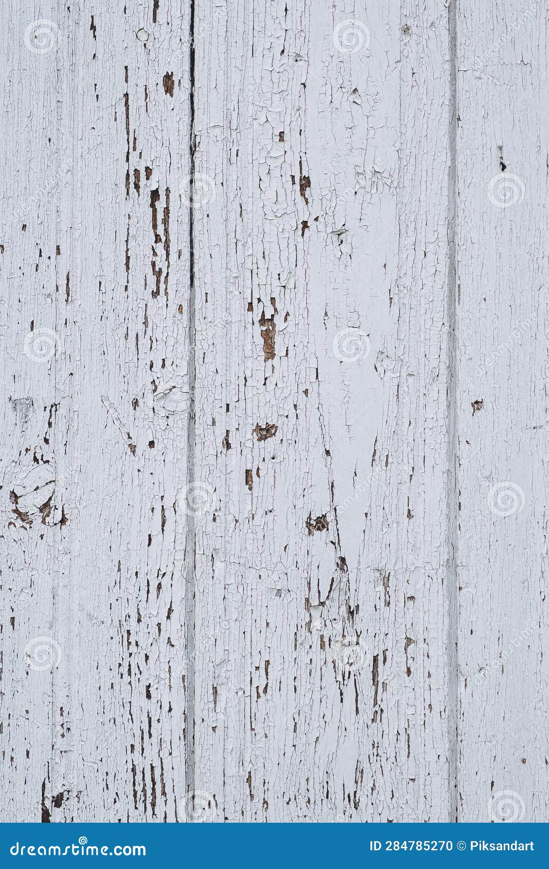 Worn Wood Texture Background with Peeling White Paint Stock Photo ...