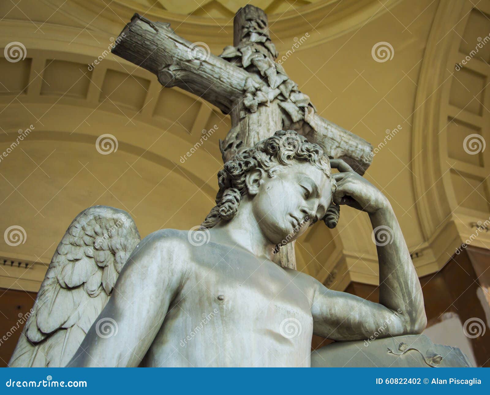 Worried Angel stock photo. Image of concentrate, preoccupation - 60822402