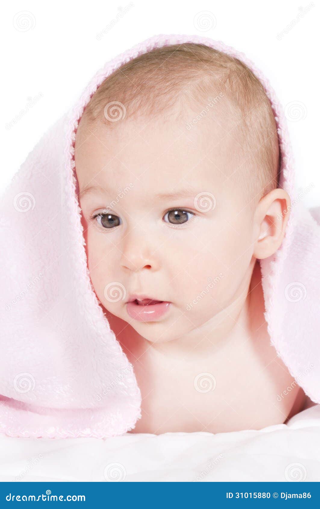 Worried baby stock photo. Image of adorable, afraid, caucasian - 31015880