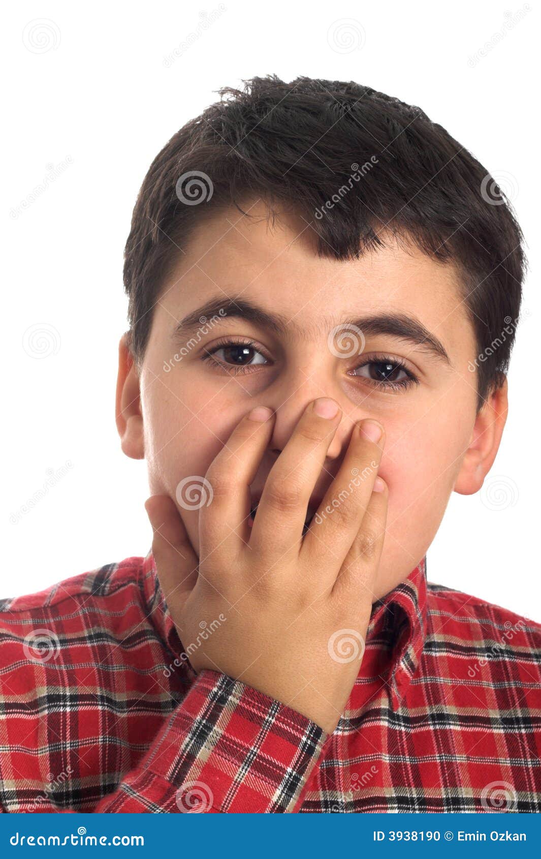 Worried boy stock photo. Image of nervous, emotion, dumb - 3938190