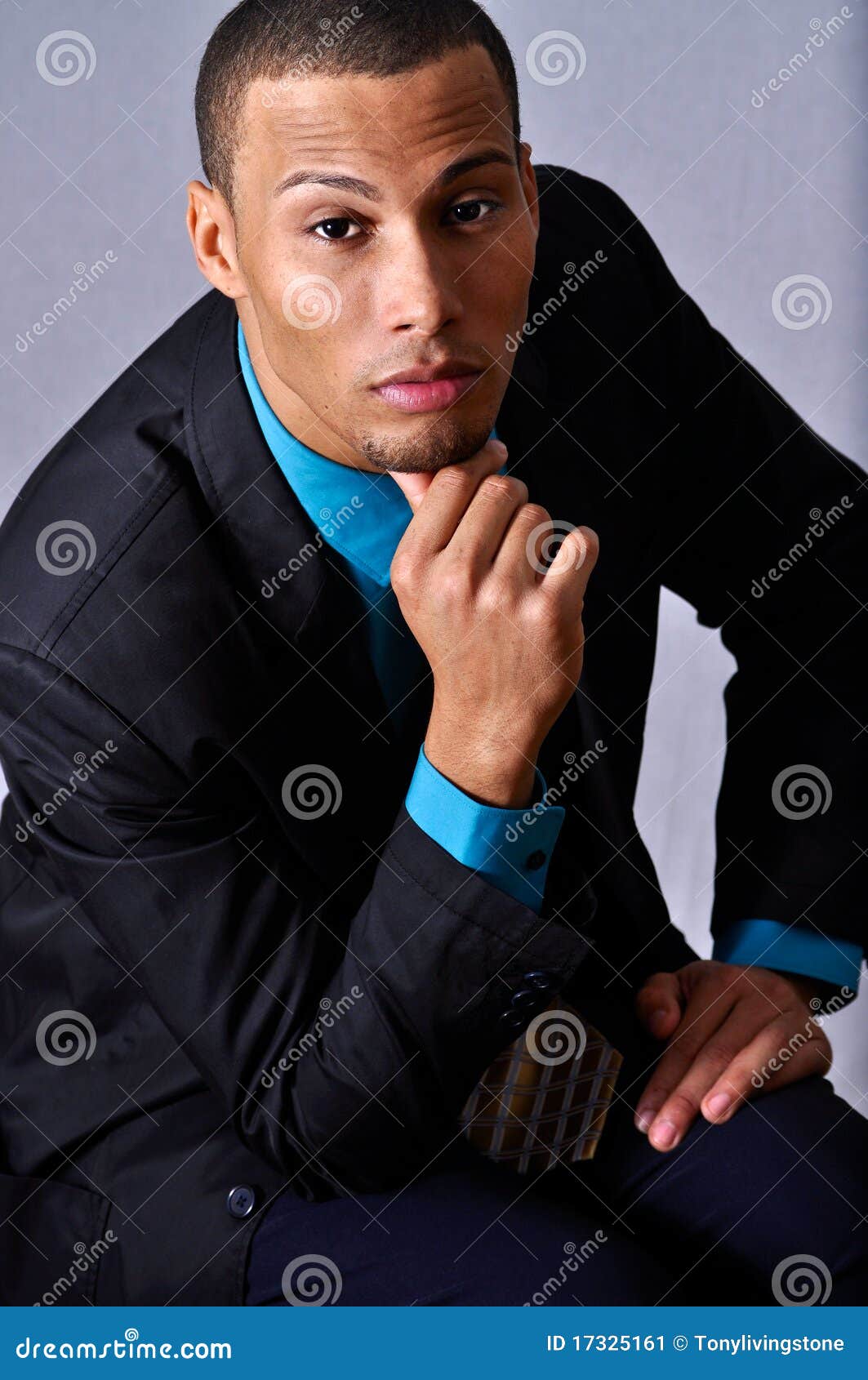 Worried expression stock image. Image of hispanic, businessman - 17325161