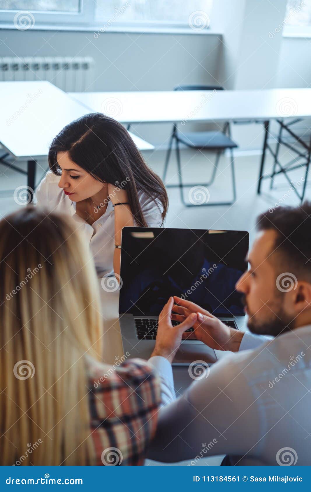 Worried Faces on Job Interview Stock Image - Image of consultancy ...