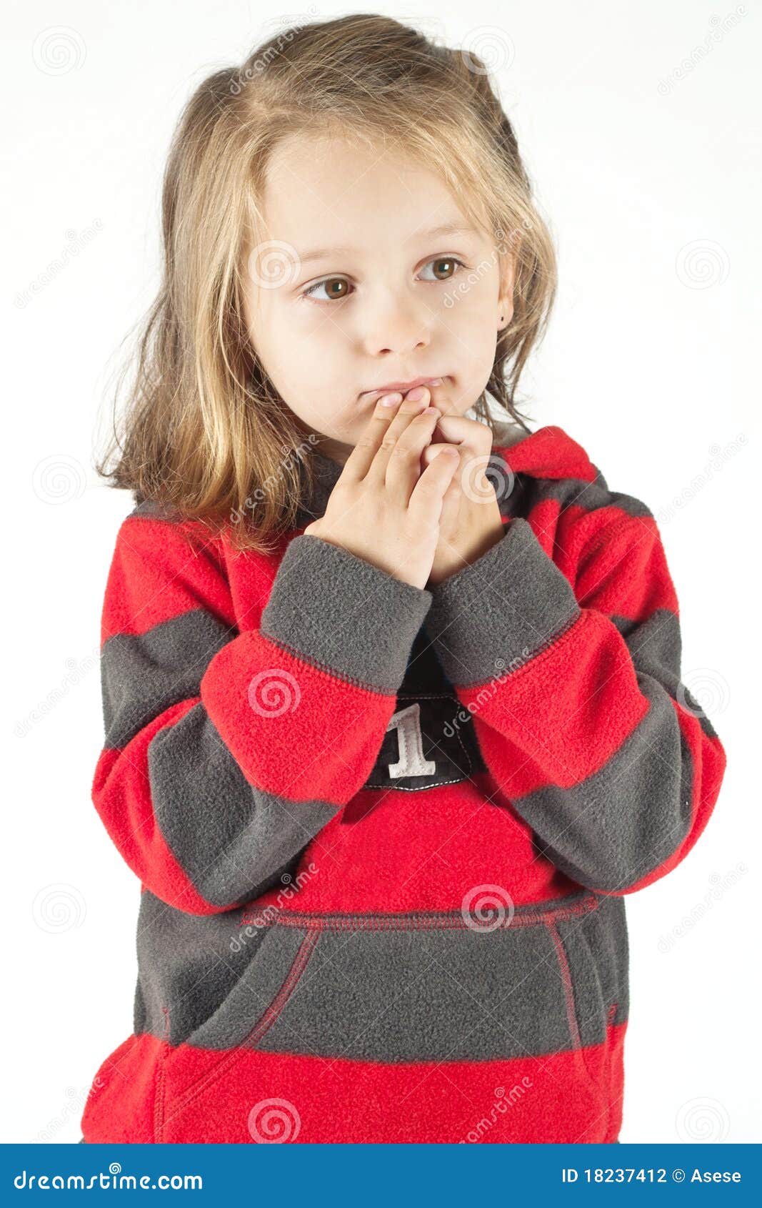 Worried kid stock photo. Image of expression, face, black - 18237412