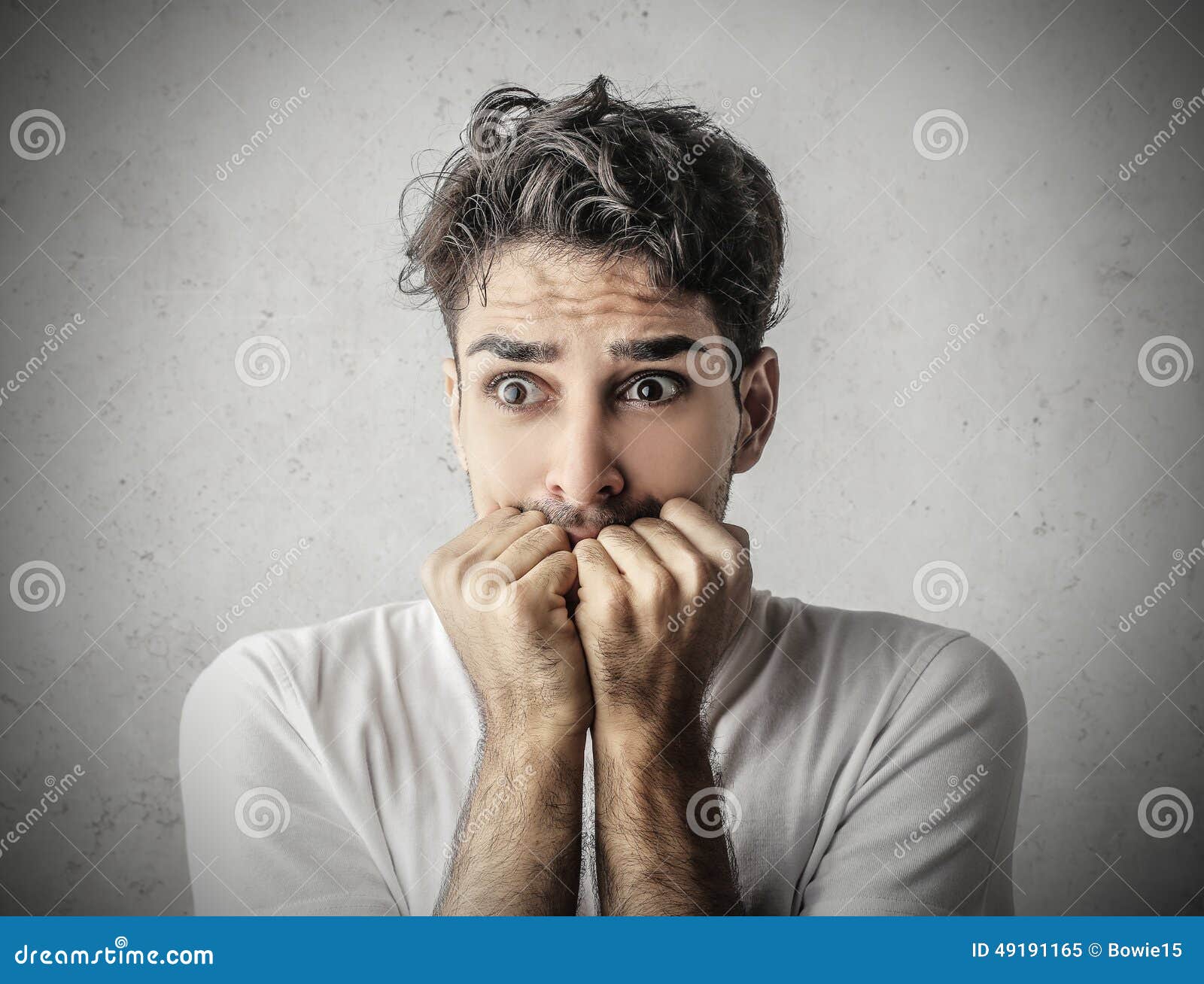 Worried man stock image. Image of depression, afraid - 49191165