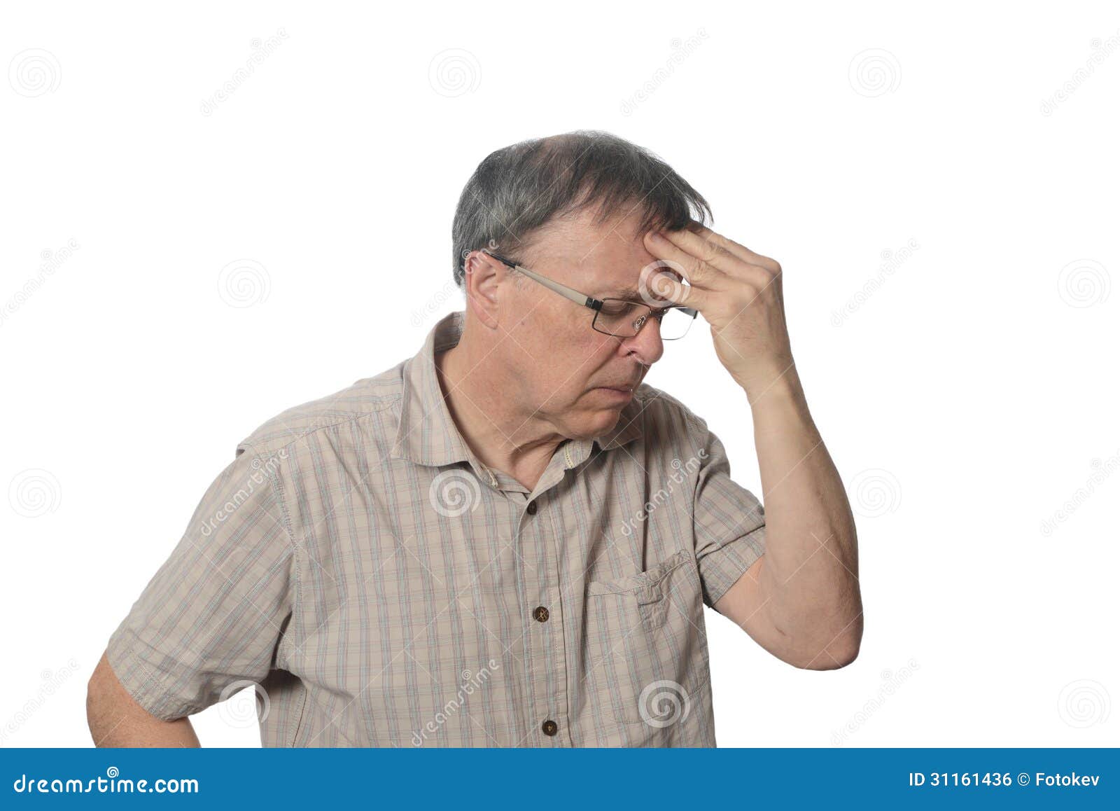 Worried Man Royalty Free Stock Image - Image: 31161436