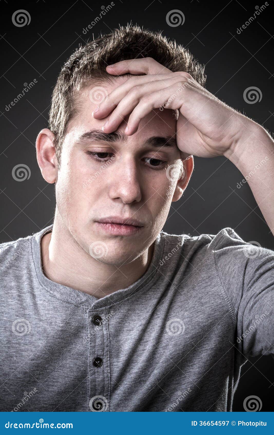 Worried stock image. Image of person, male, camera, normal - 36654597