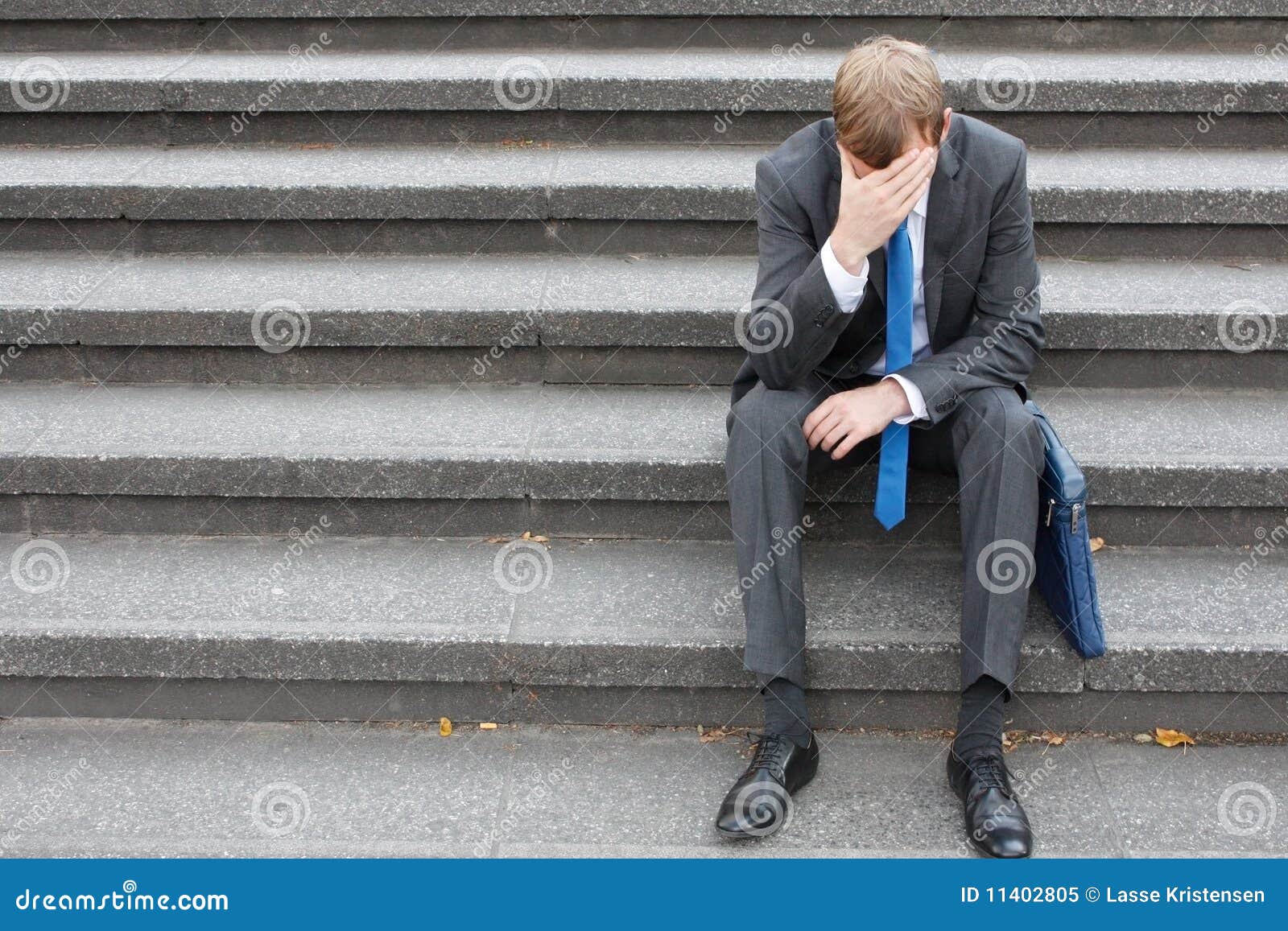 Worries stock image. Image of suit, sitting, troubles - 11402805