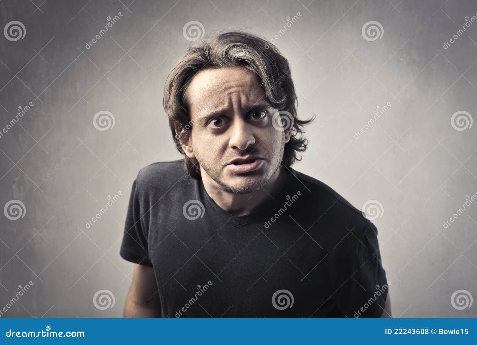 Worry stock photo. Image of worried, portrait, expression - 22243608