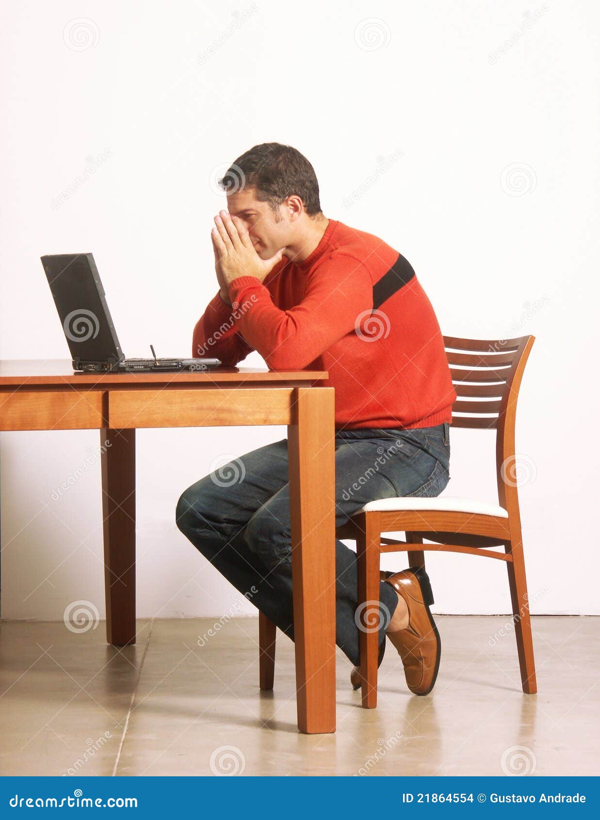 Worry business stock photo. Image of expertise, programmer - 21864554