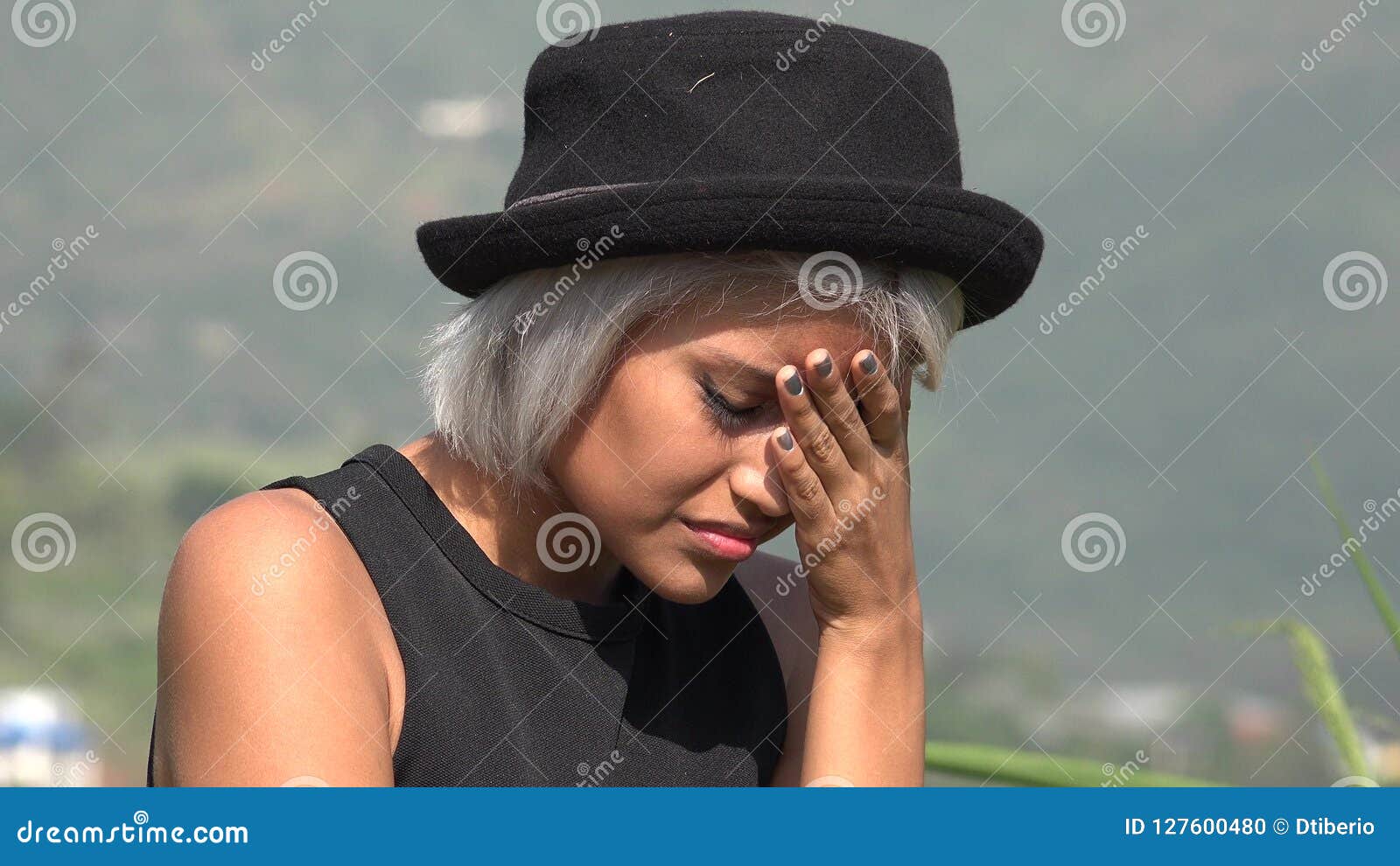 Worry and Stress among Women Stock Photo - Image of lady, worry: 127600480