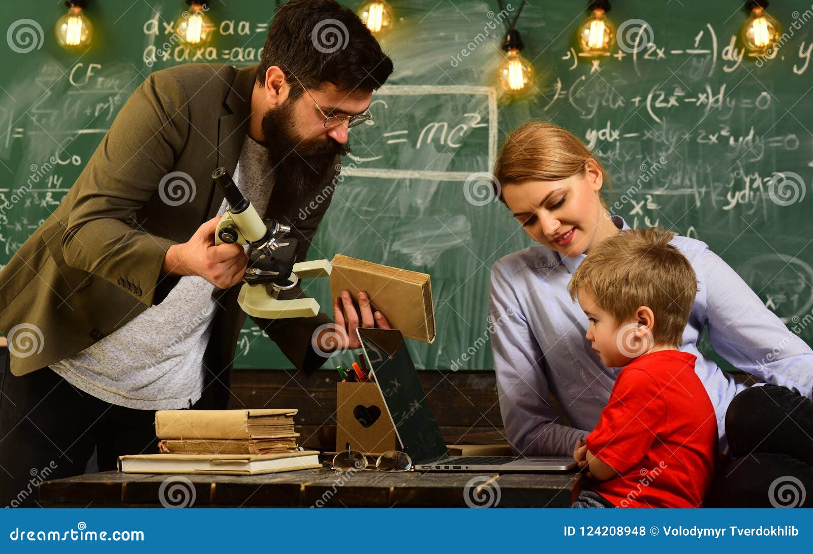 Worry Student Have a Problem with Mathematics, E-learning Online Study ...