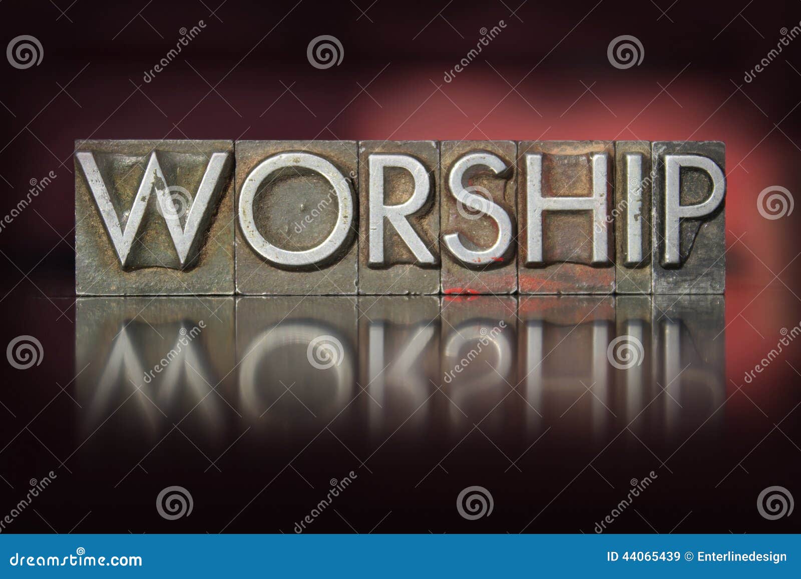 Worship Letterpress stock image. Image of service, worship - 44065439