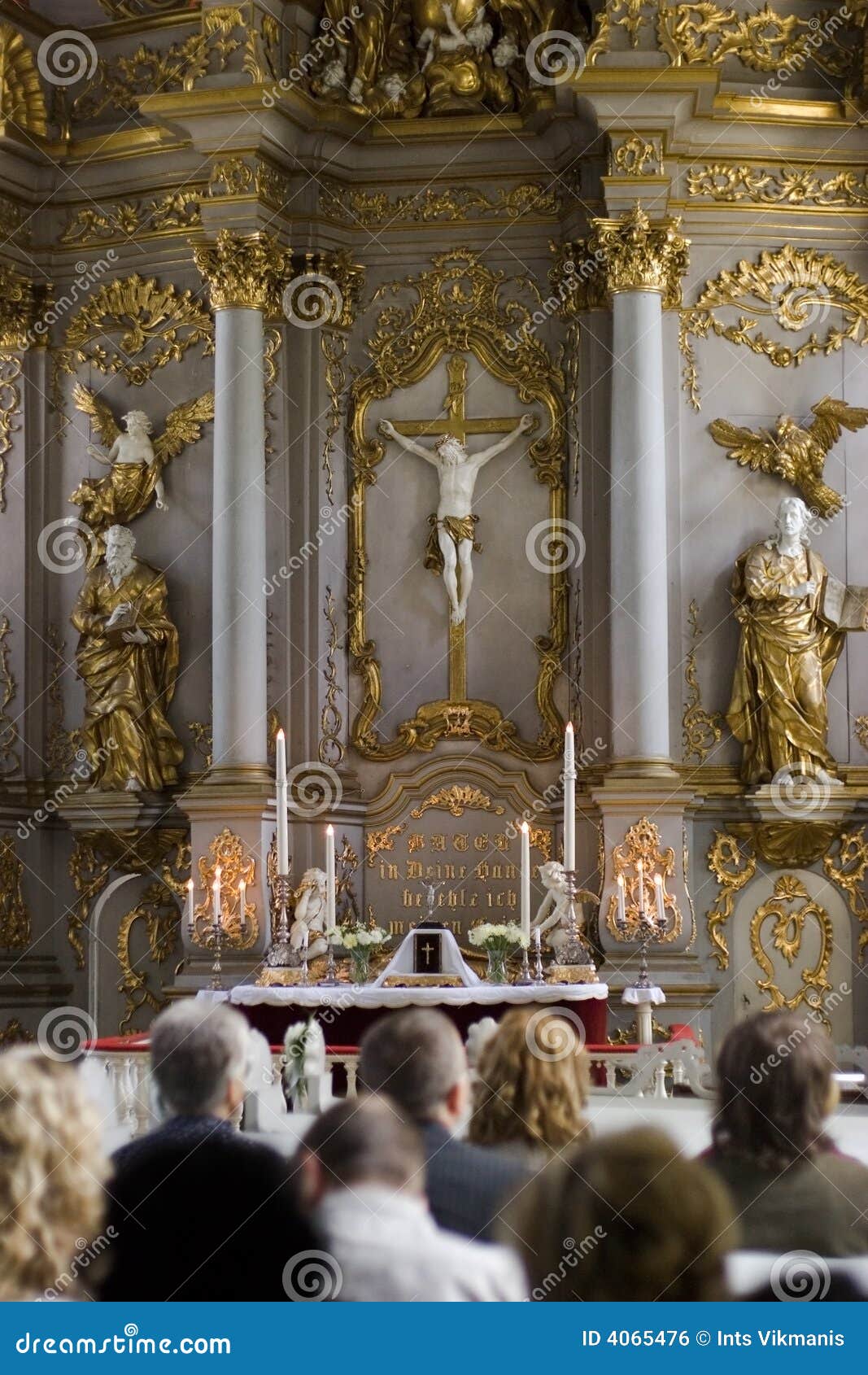 Worship service in church stock photo. Image of ceremony - 4065476