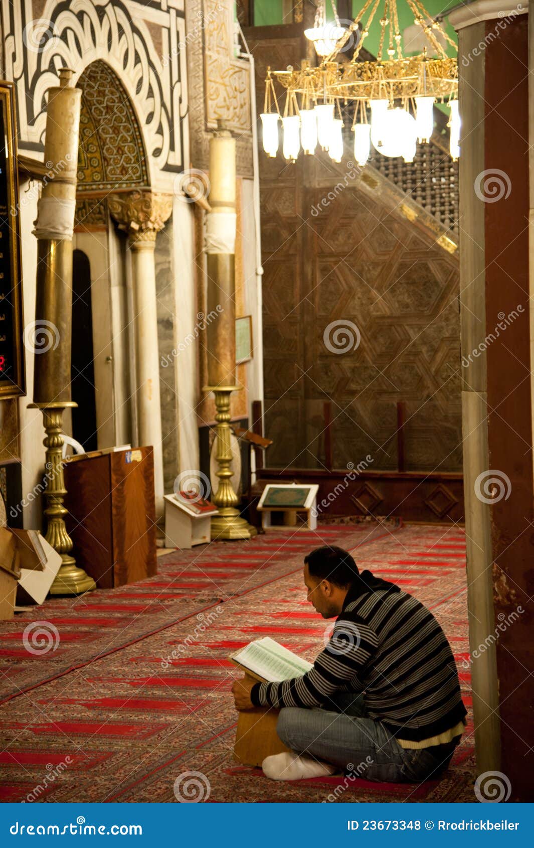 Worshipper at Hebron S Al-Ibrahimi Mosque Editorial Stock Photo - Image ...